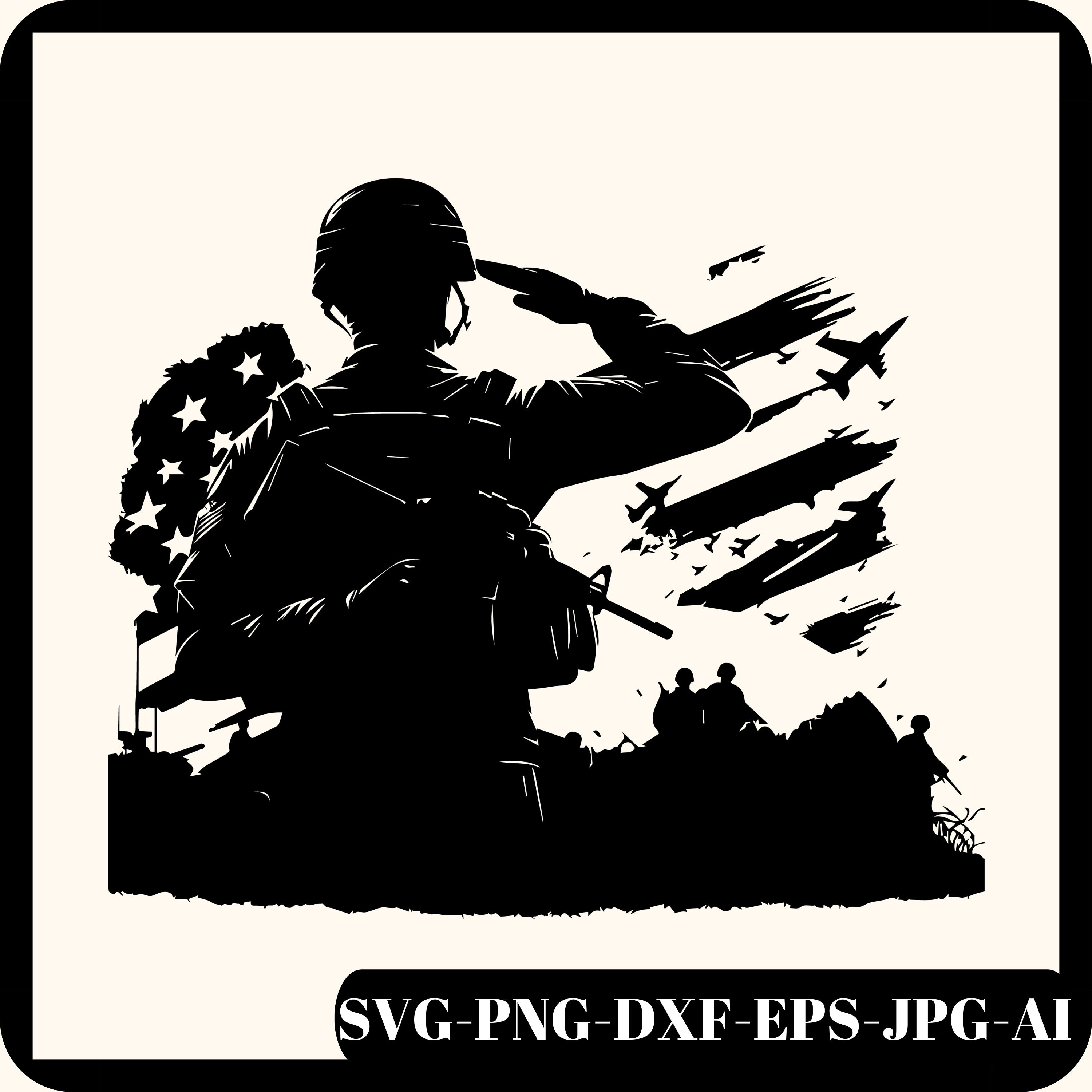 US Soldier SVG, Veteran Soldier Svg, American Troops Svg, Army Svg ...
