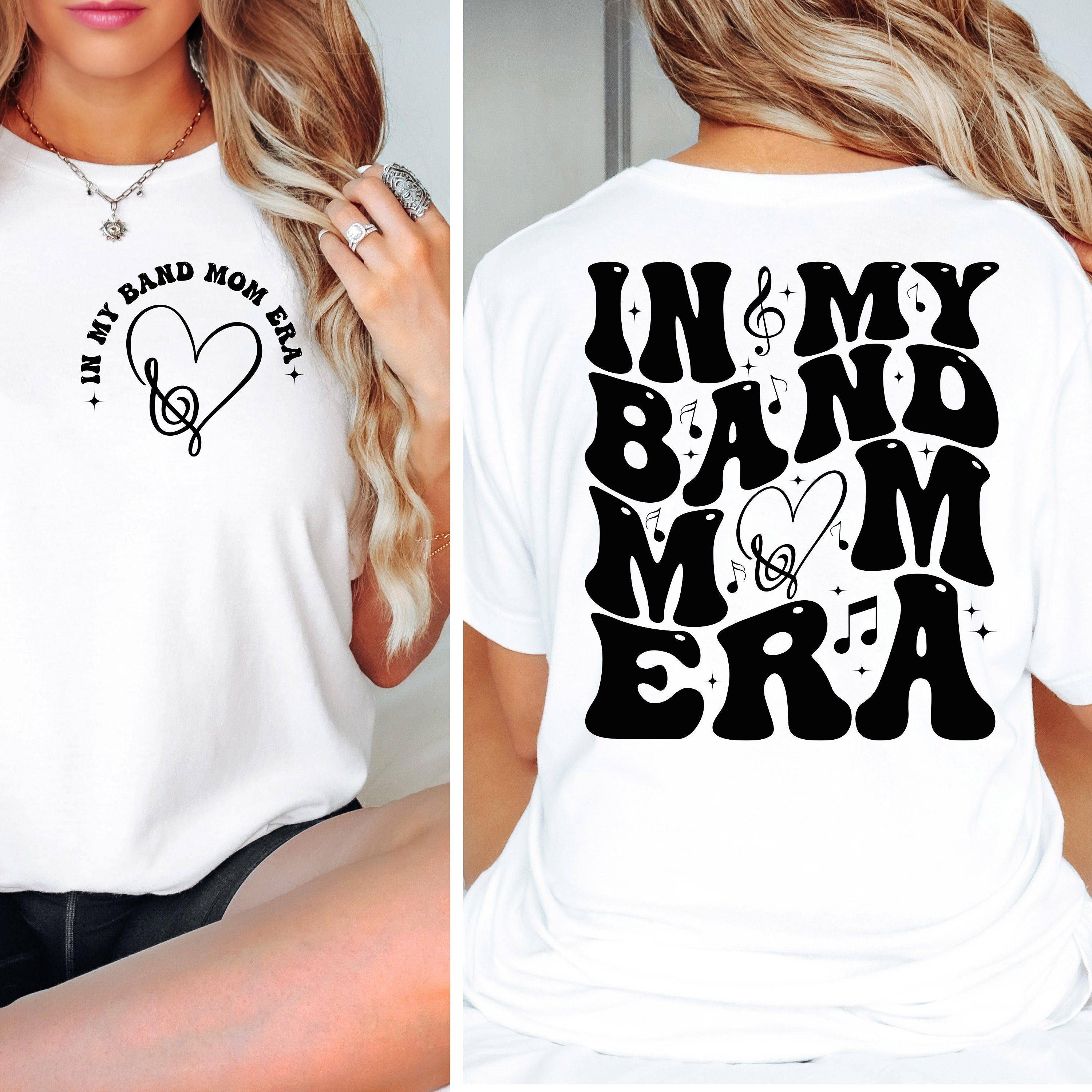 In My Band Mom Era, Band Mom Svg, Band Mama Svg, Band Mom Shirt Png ...
