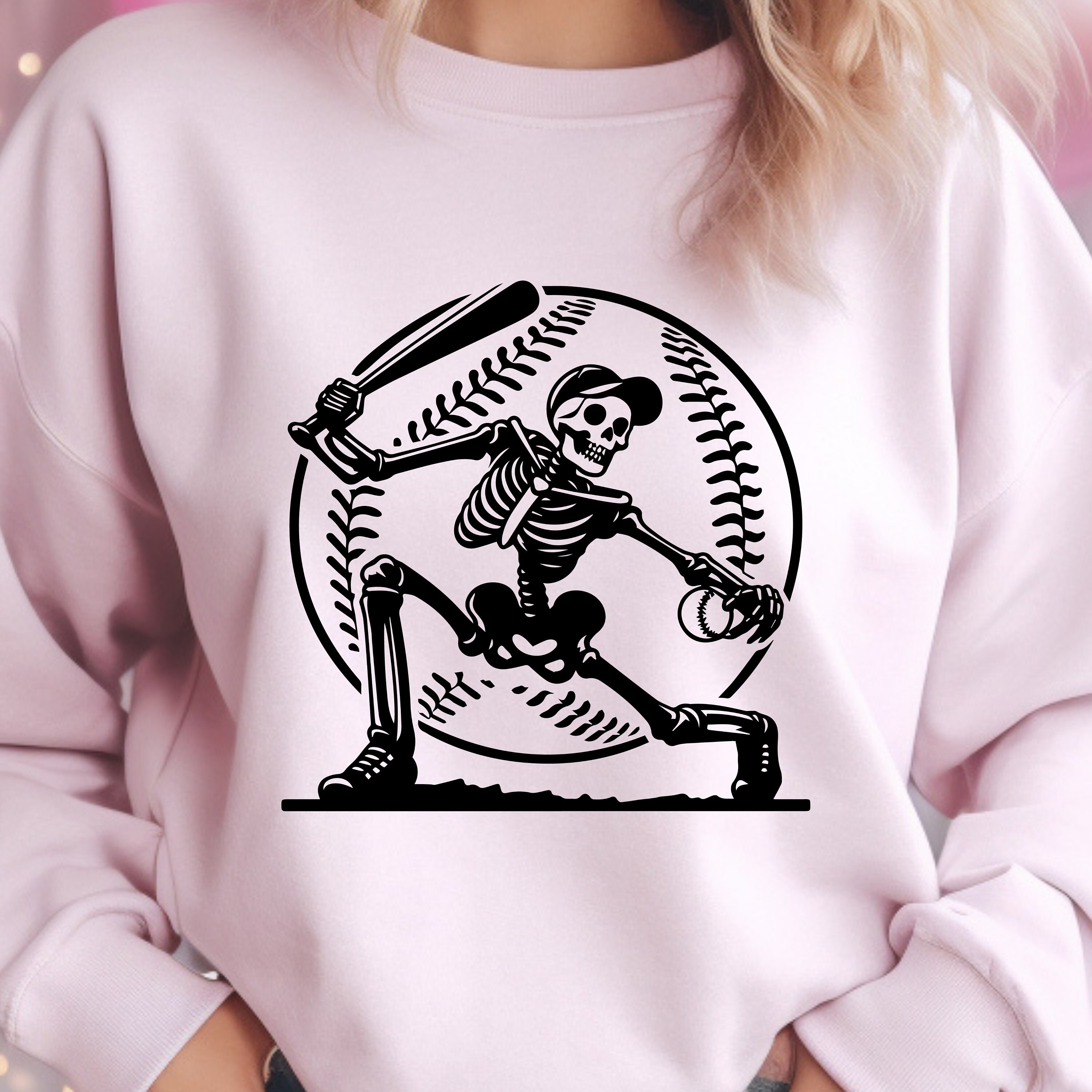 Baseball Svg, Skeleton Baseball Player Svg, Skeleton Baseball Svg ...