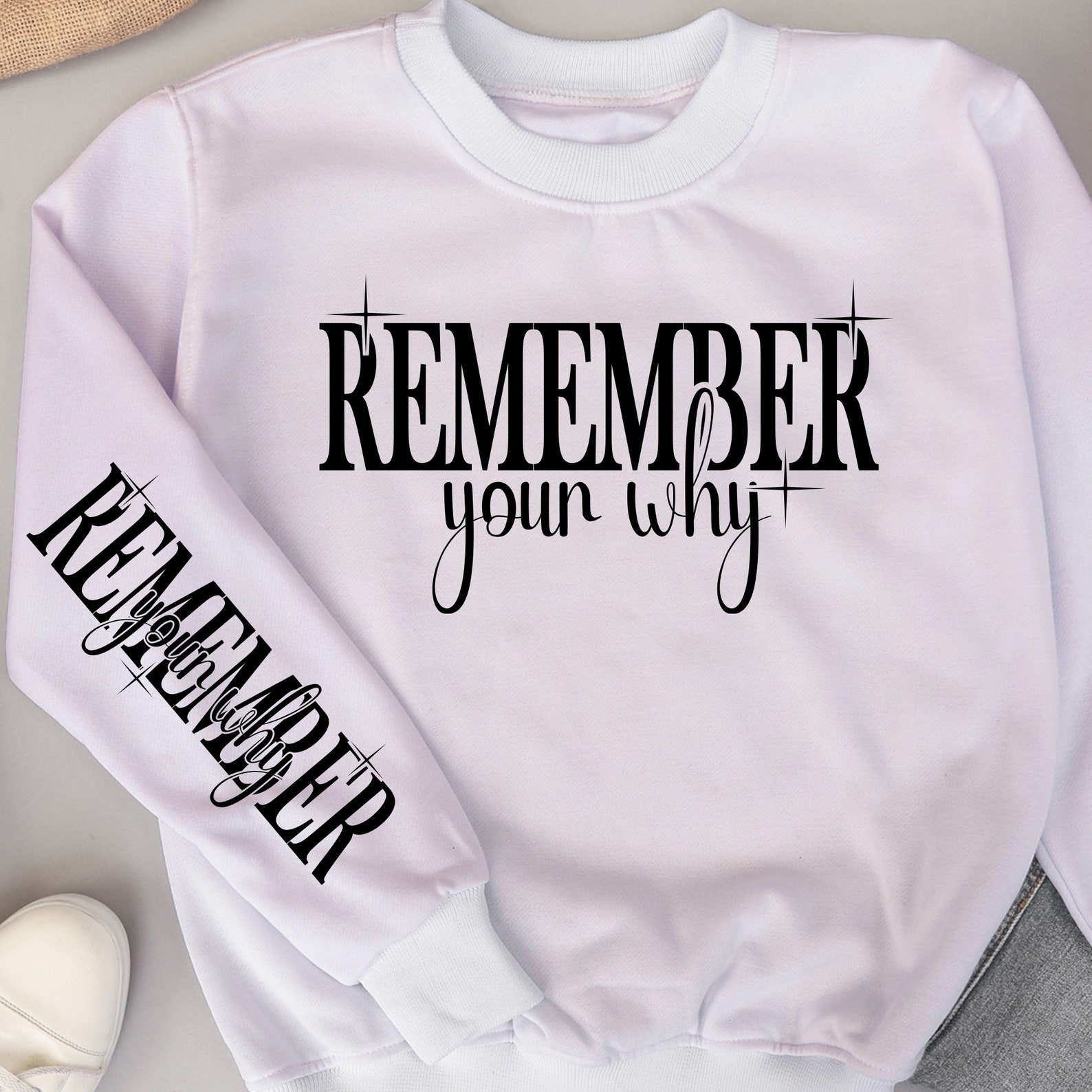Remember Your Why SVG, Png, Inspirational Quotes Svg, Motivation Shirt ...