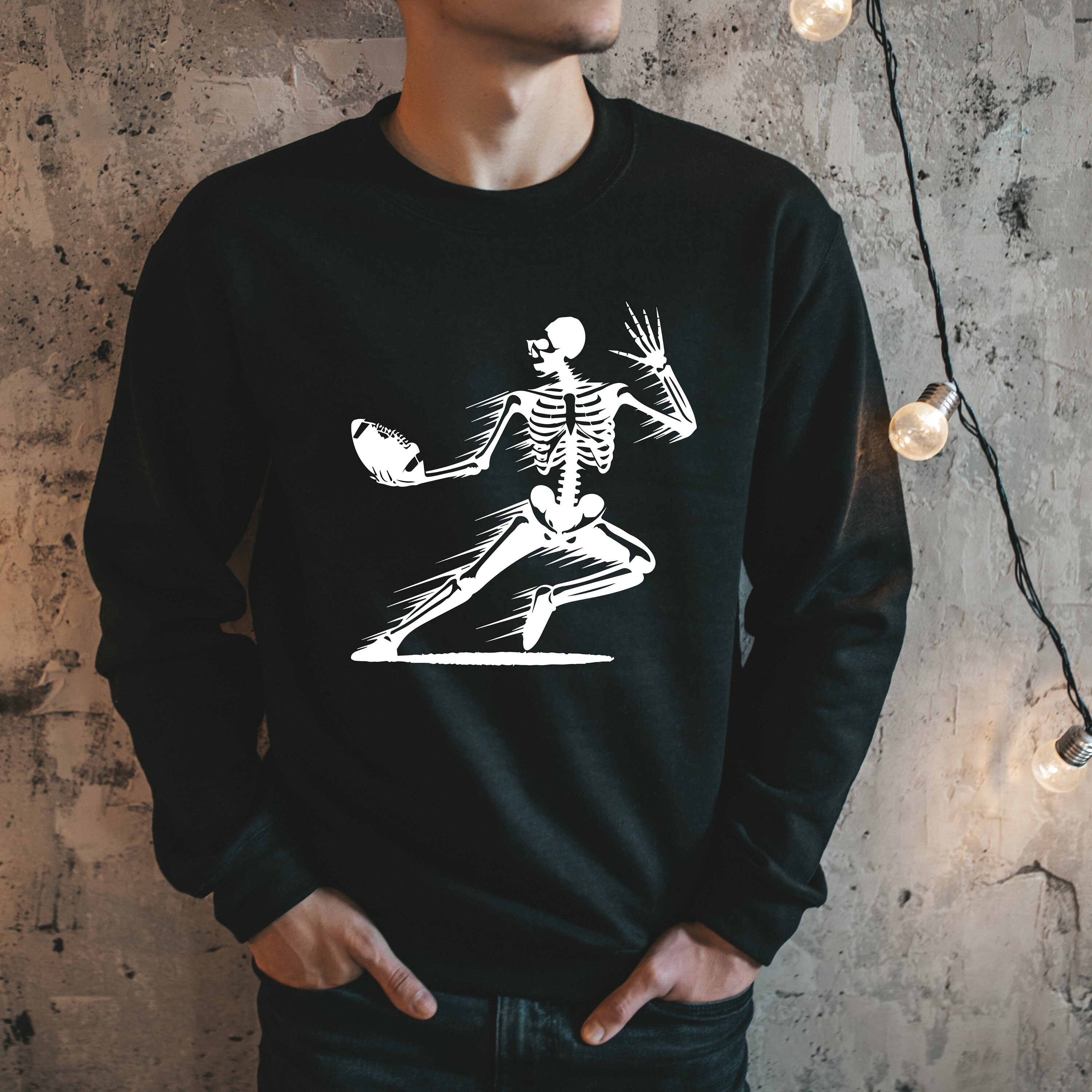 Skeleton Football Player Svg, Football Svg, Football Team, Football ...