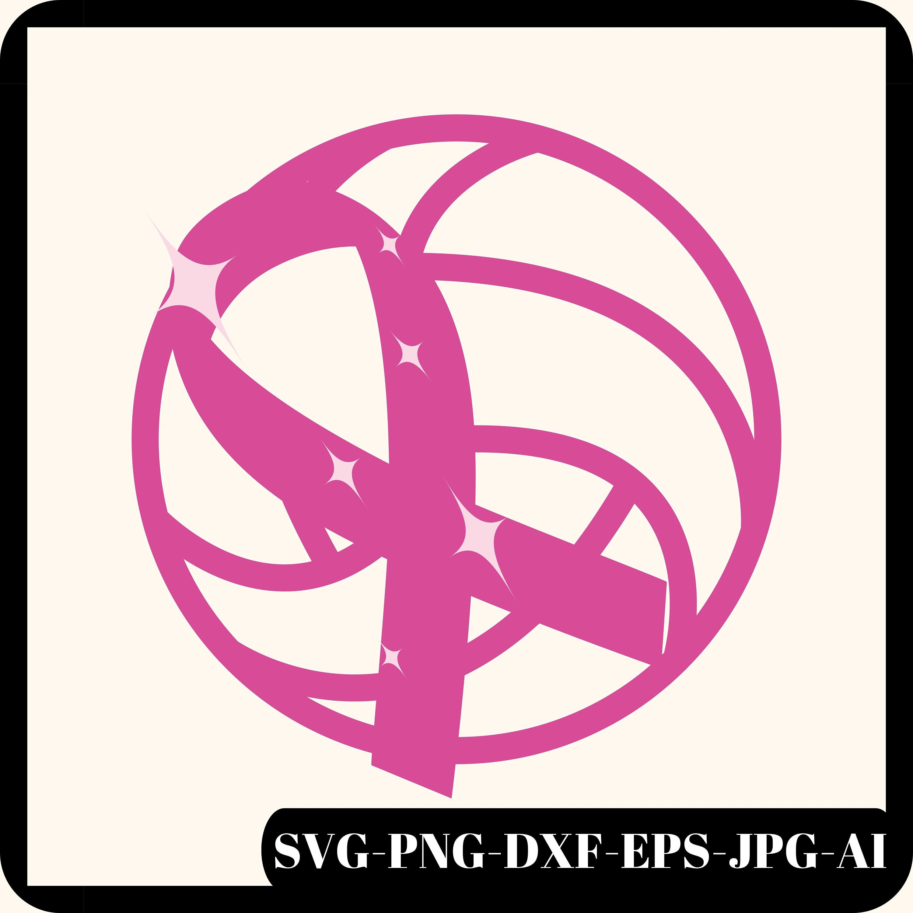 Breast Cancer Volleyball Svg Fight Cancer Svg Png Tackle - Etsy