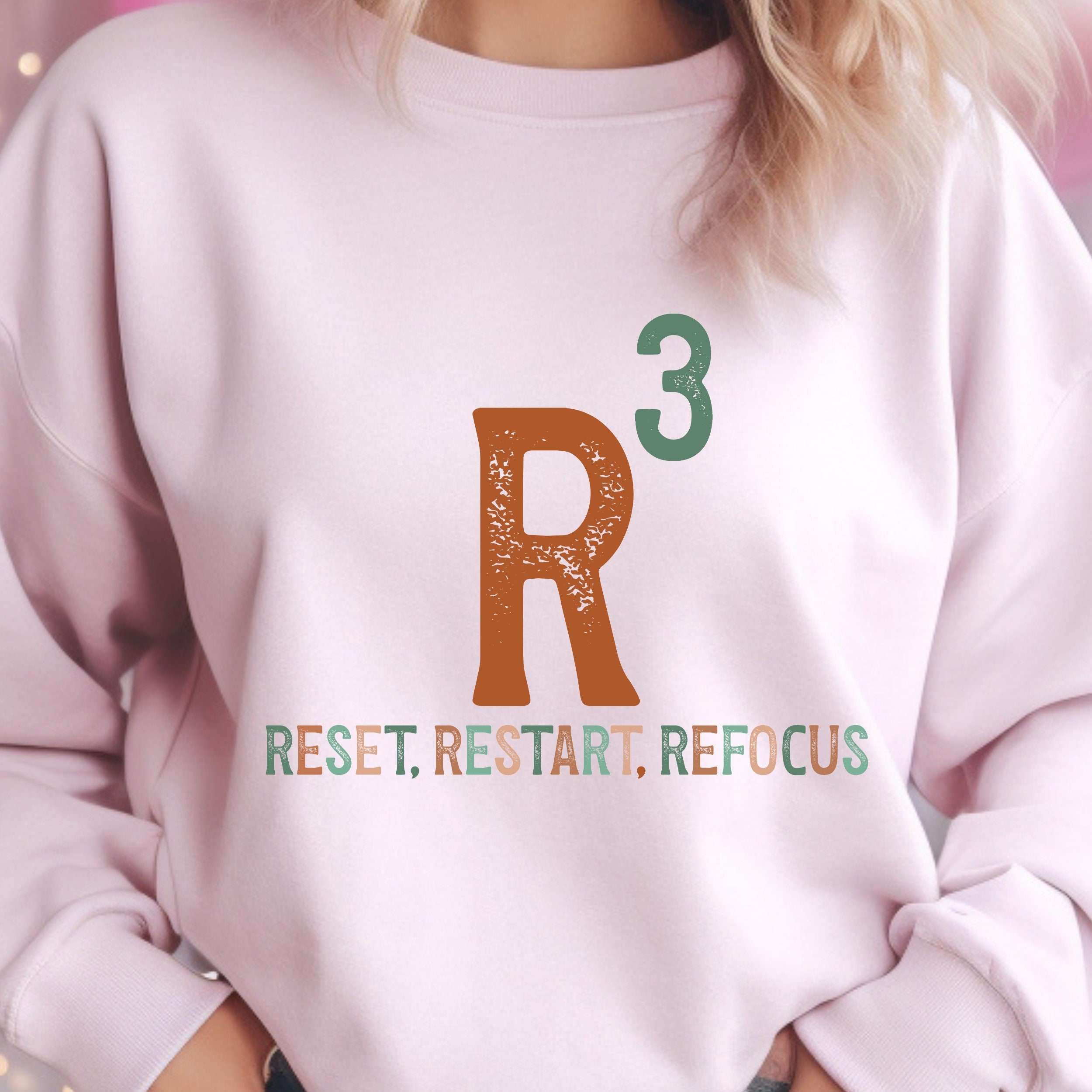 R3 Svg, Reset Restart Refocus Svg Png, Mental Health Svg, Positive ...