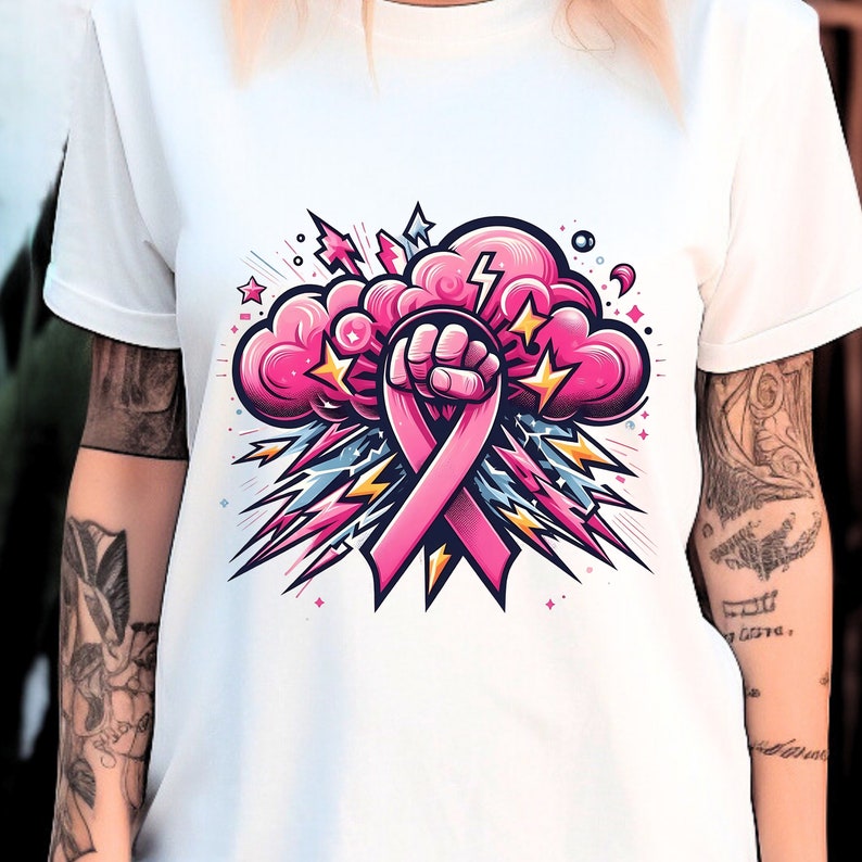 Punch to Cancer Png, Fight Cancer Png, Breast Cancer Awareness Png ...