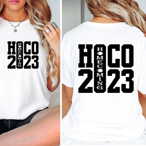 Hoco 2023 SVG, Hoco Png, Homecoming 2023 T-shirt Svg, Football Png ...