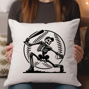 Baseball Svg, Skeleton Baseball Player Svg, Skeleton Baseball Svg ...
