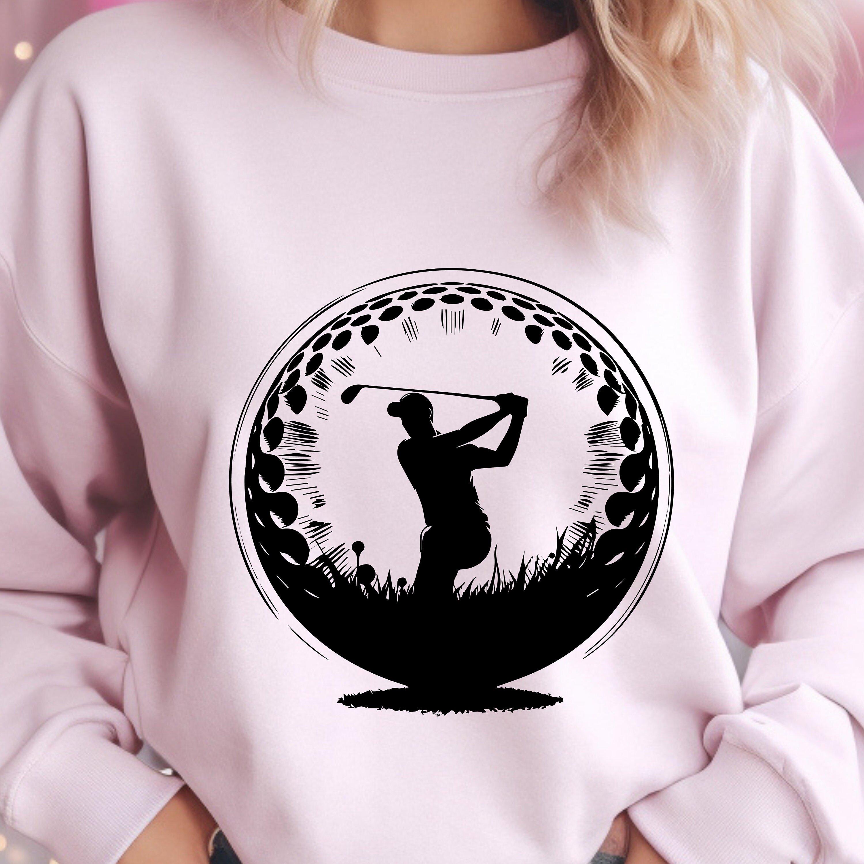 Golf Silhouette, Golfing SVG, Golfer Svg, Golf Ball Svg, Golf Club Svg ...