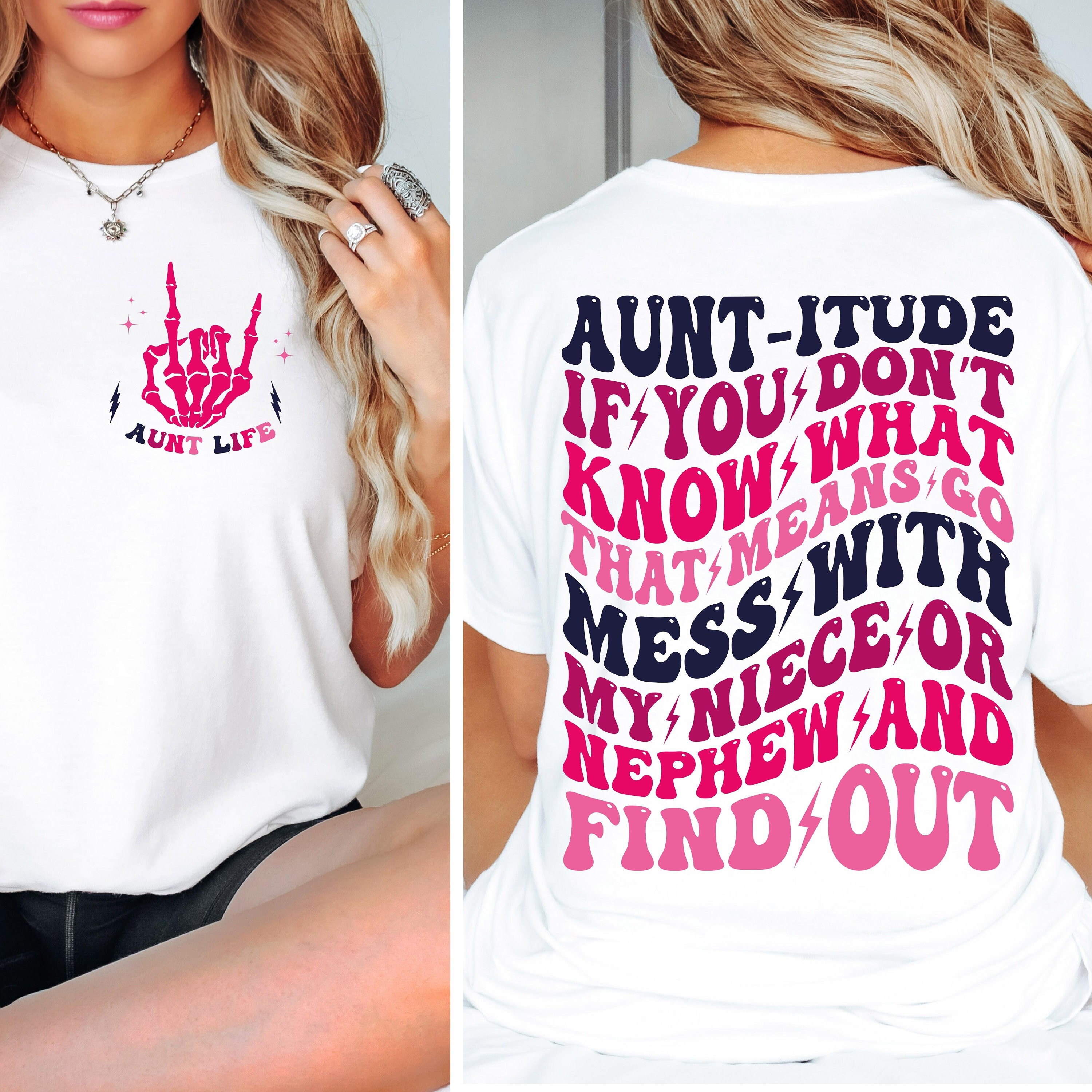 Aunt Itude Svg Aunt Life Svg Aunt Png Best Aunt Svg Aunt Lover Svg