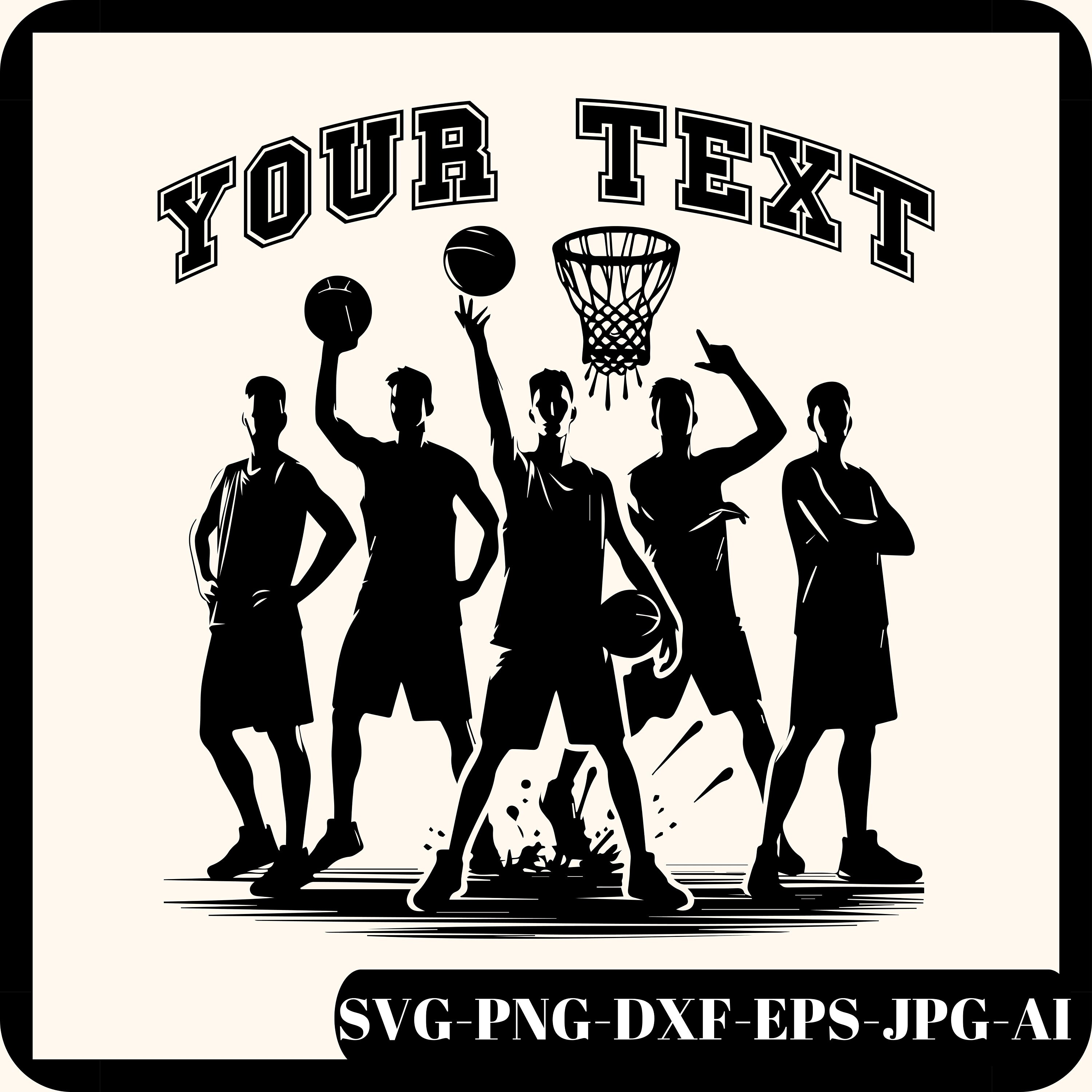 Custom Basketball Team Svg Game Day SVG Basketball Season - Etsy