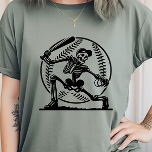 Baseball Svg, Skeleton Baseball Player Svg, Skeleton Baseball Svg ...