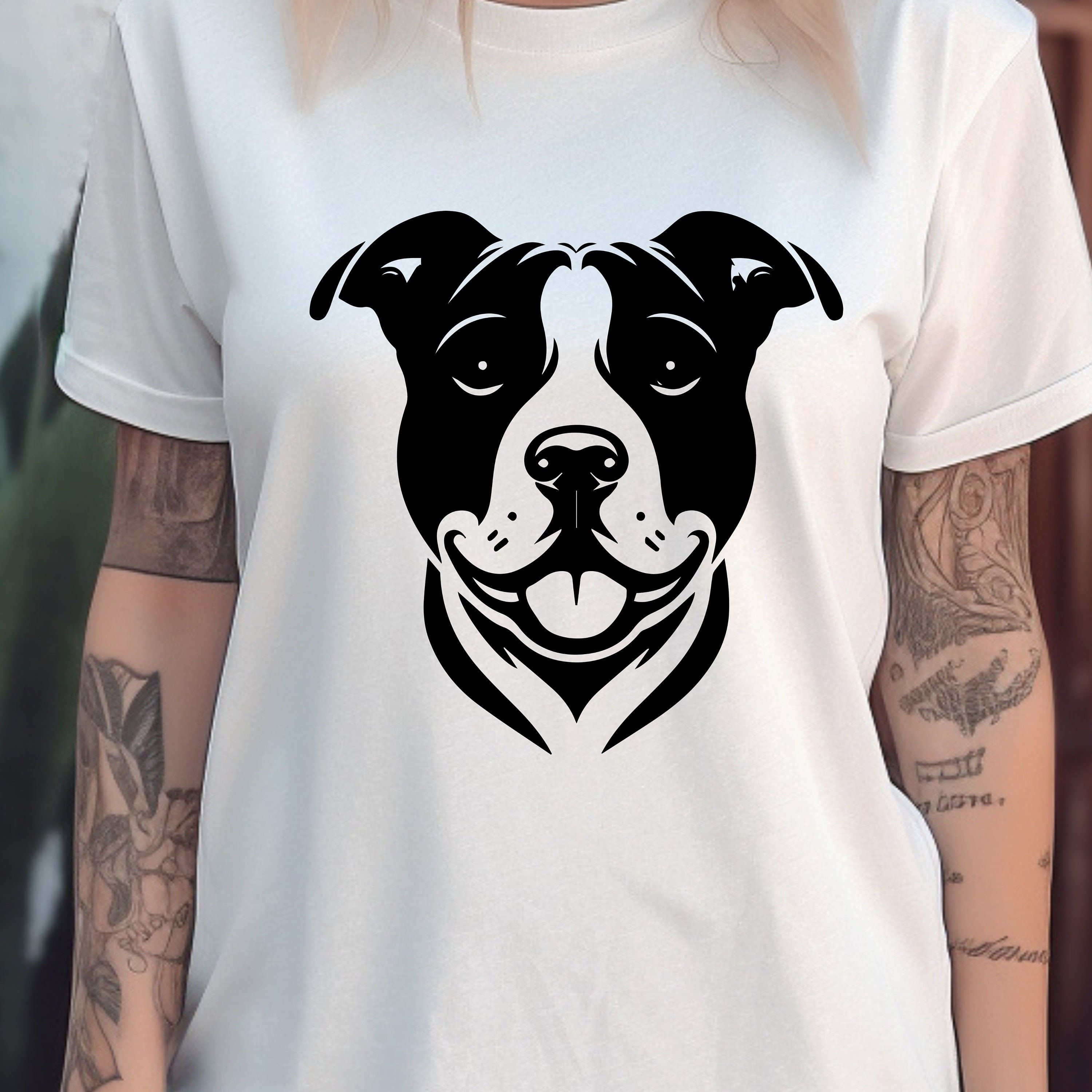 Pitbull Clipart, Pitbull Svg, American Pit Bull Svg, Pitbull Vector ...
