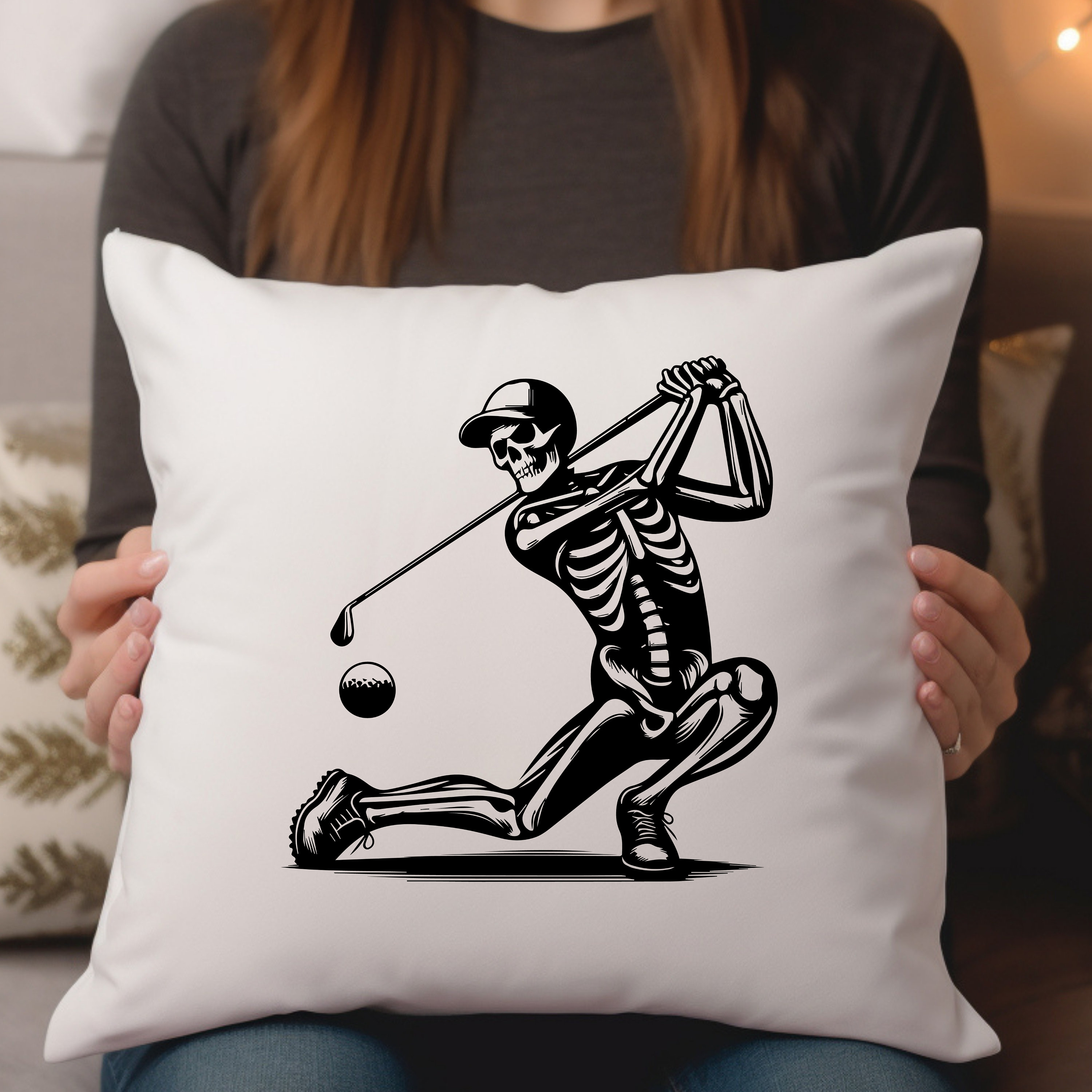 Funny Skeleton Golf Player Svg, Golf Season Svg, Golf Svg, Golfing Svg ...
