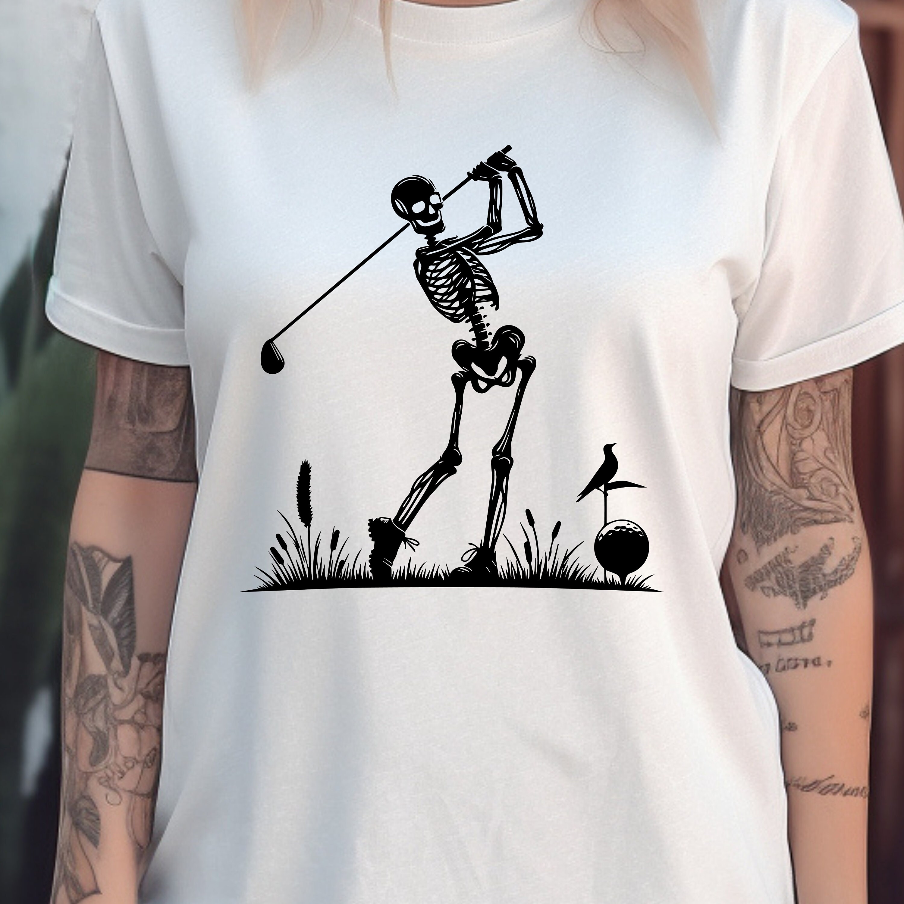 Funny Skeleton Golf Player Svg, Golf Season Svg, Golf Svg, Golfing Svg ...