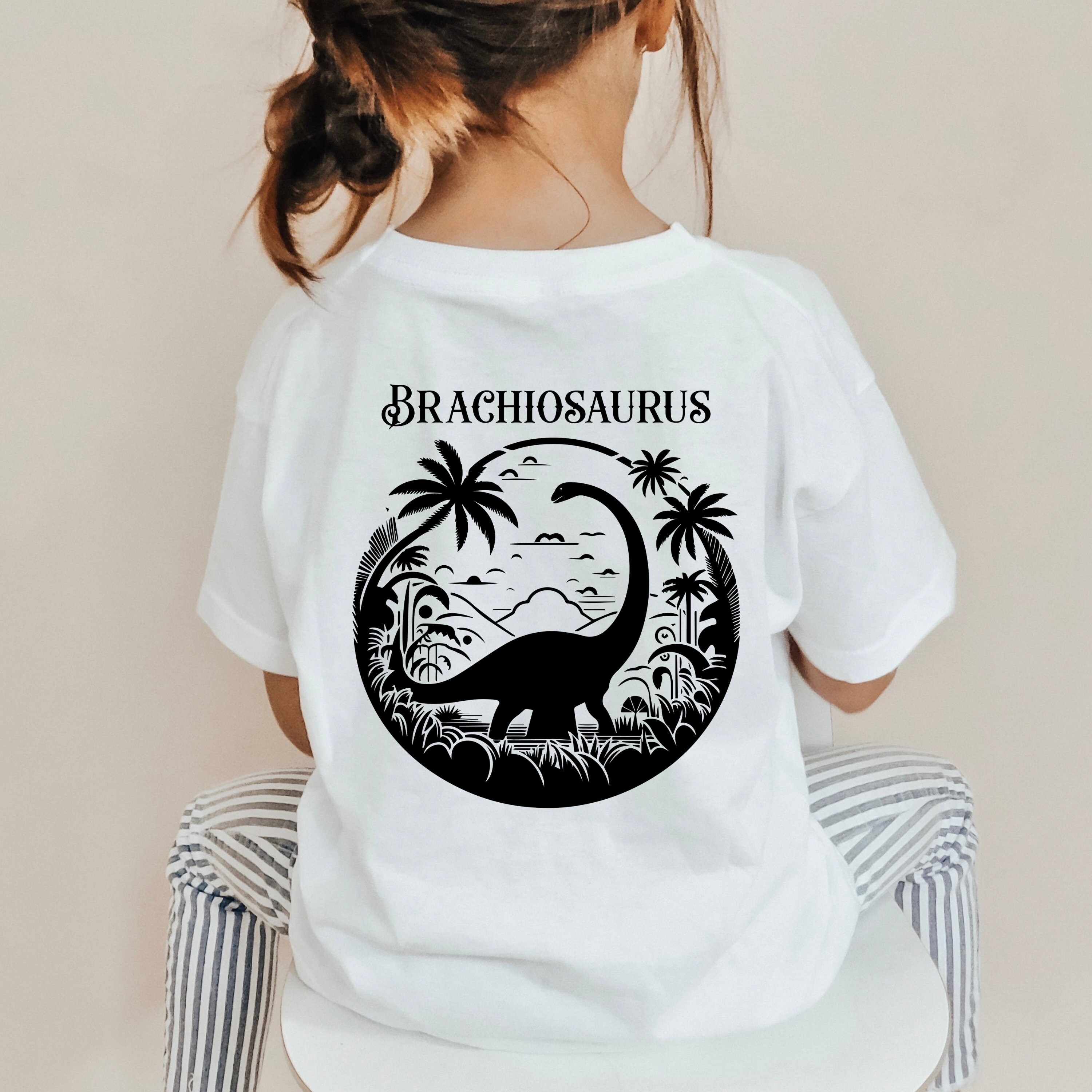 Dinosaur Clipart, Brachiosaurus Svg, Png, Dinasour Svg File Sublimation ...