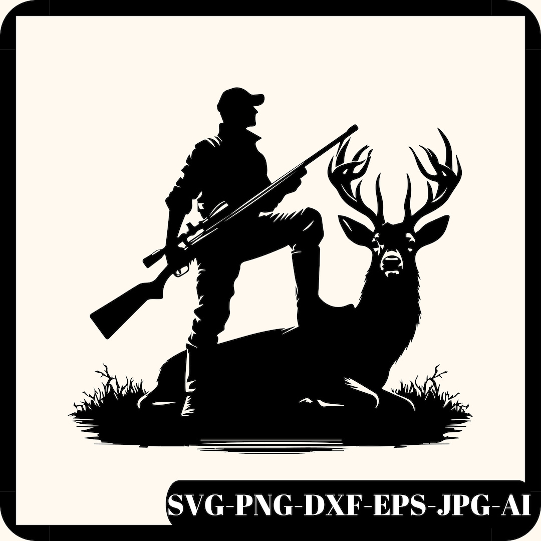 Deer Hunting Png, Hunting SVG, Hunter Svg, Hunt Life Svg, Outdoor Hunt ...