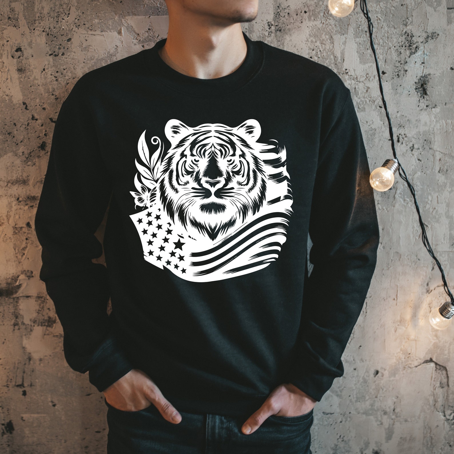 Usa Tiger Svg, Tiger Head With Usa Flag Svg, Tiger Face Png, American ...