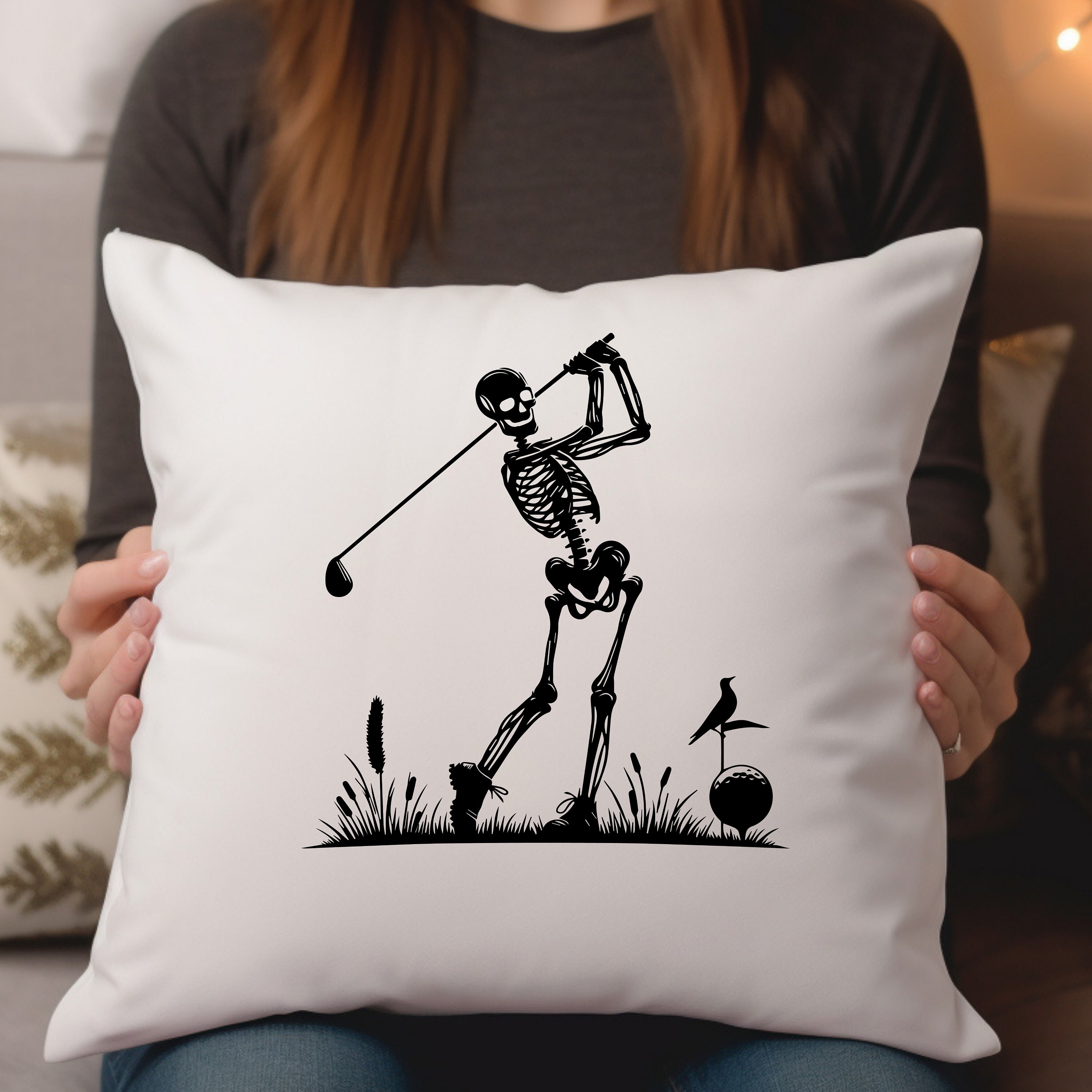 Funny Skeleton Golf Player Svg, Golf Season Svg, Golf Svg, Golfing Svg ...