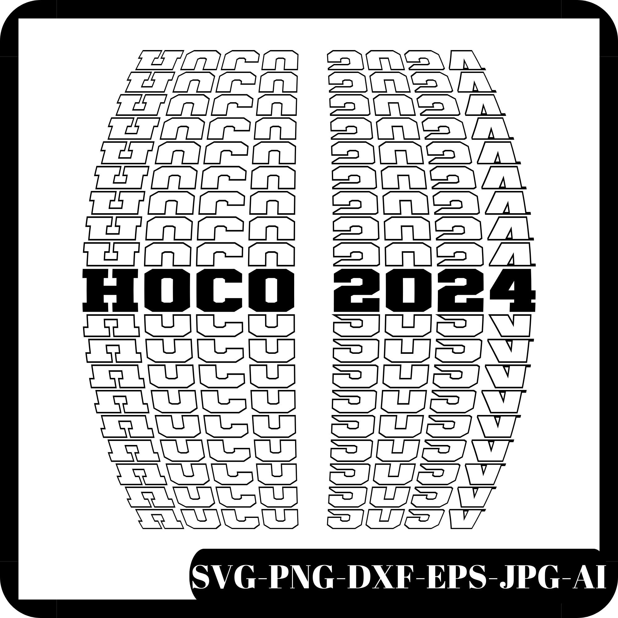 Hoco 2024 Svg Png, Homecoming 2024 Svg, Homecoming Svg, Hoco Svg ...