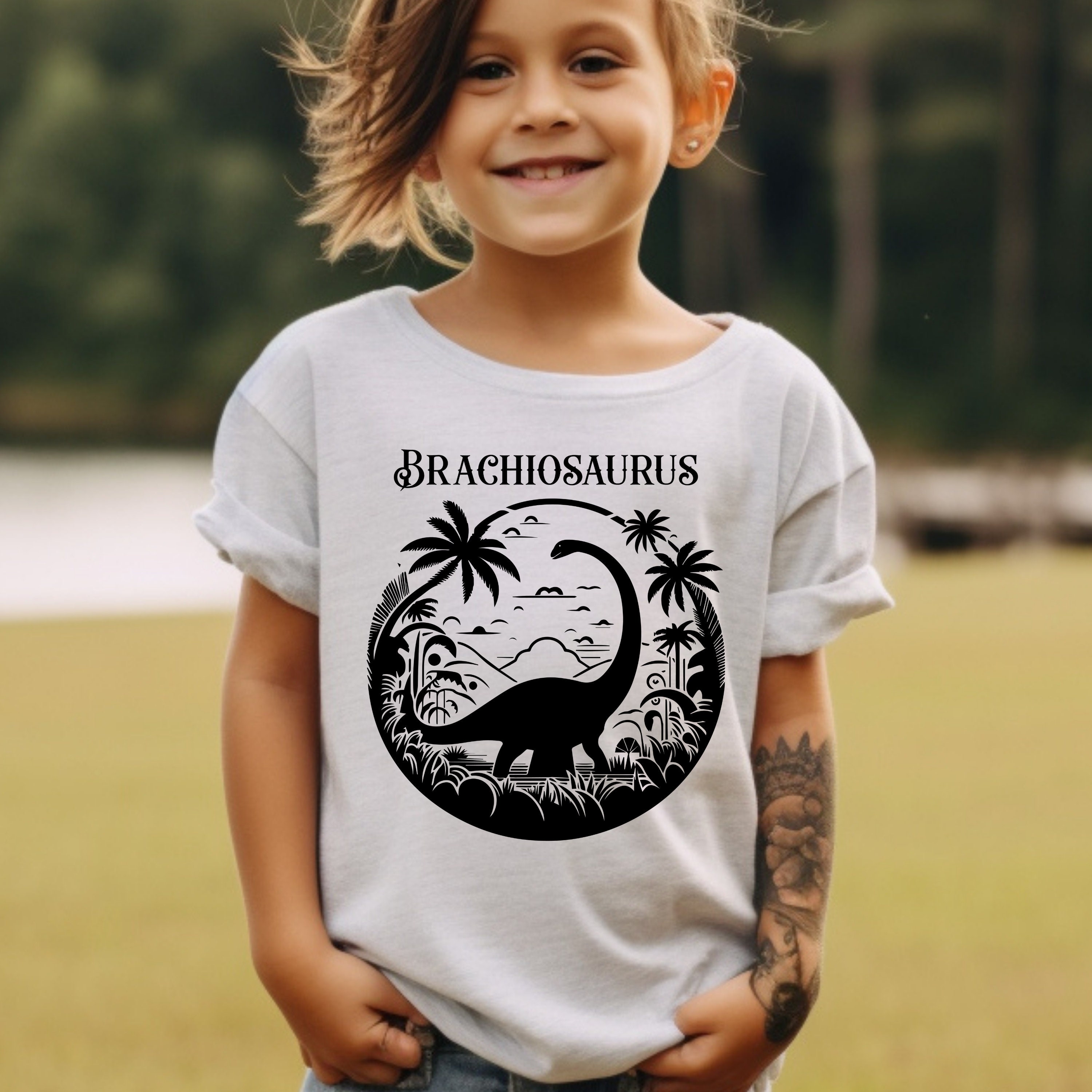 Dinosaur Clipart, Brachiosaurus Svg, Png, Dinasour Svg File Sublimation ...