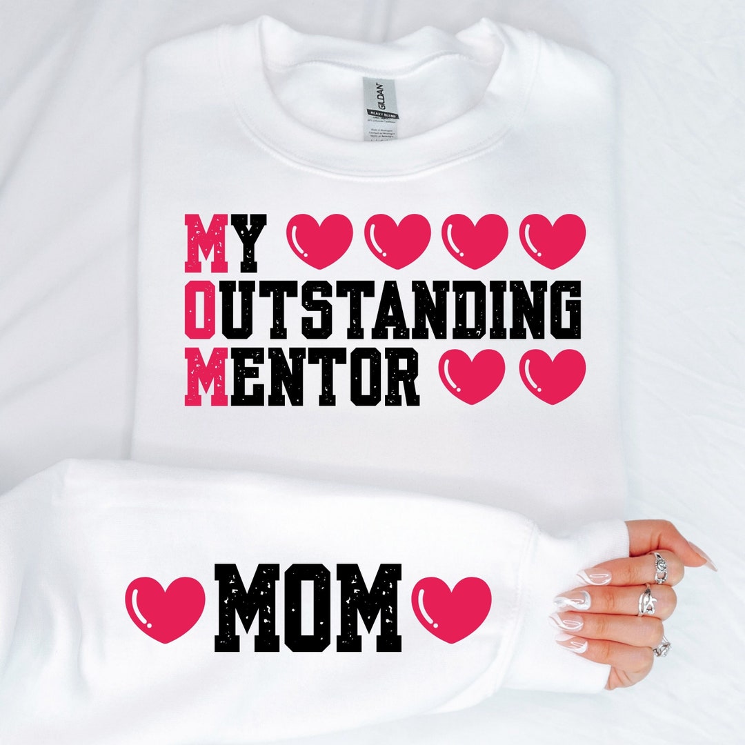 My Outstanding Mentor Svg Png, Mom Acrostic Svg, Sleeve Shirt Design ...