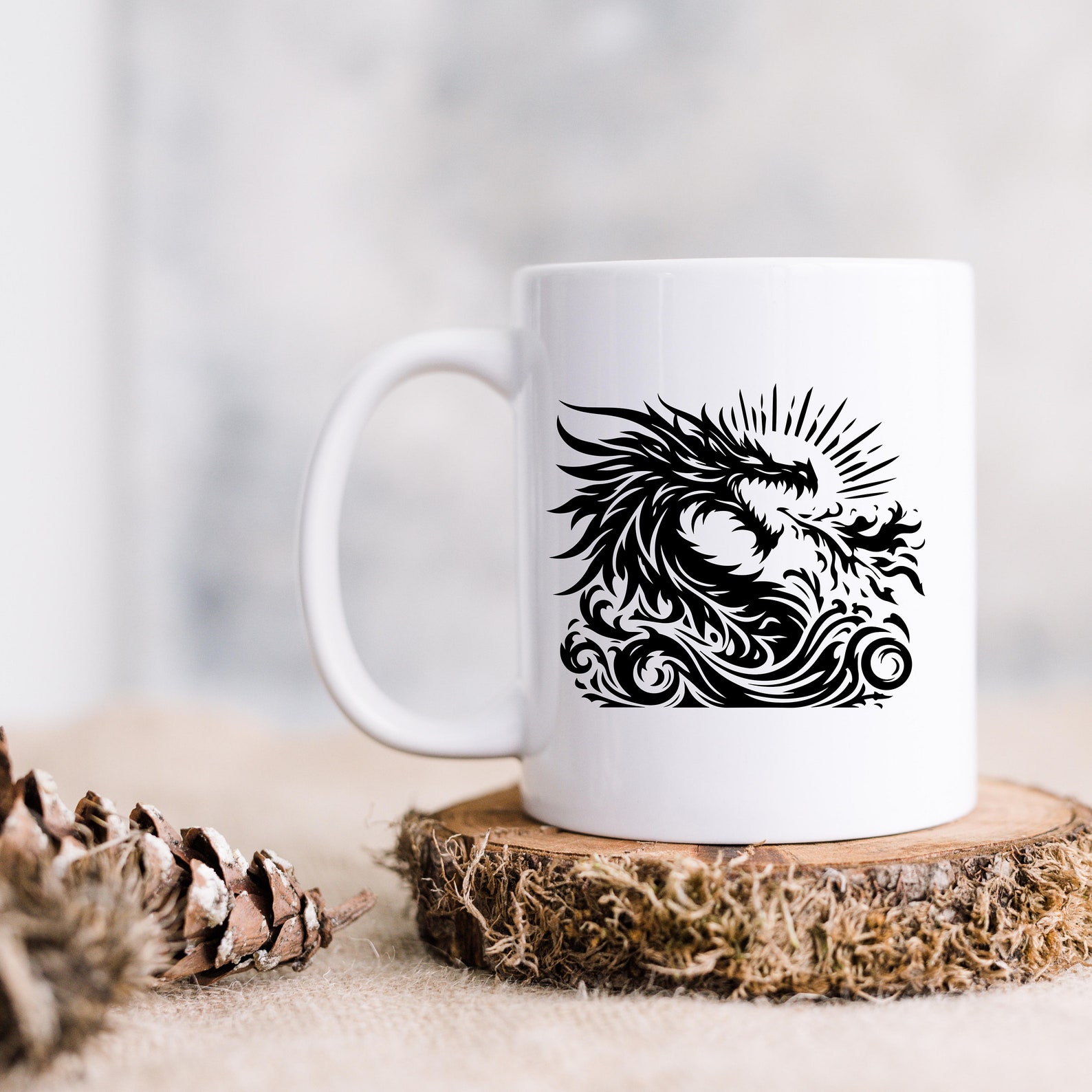 Dragon Fire SVG, Dragon SVG Bundle, Dragon Clipart, Dragon Vector ...