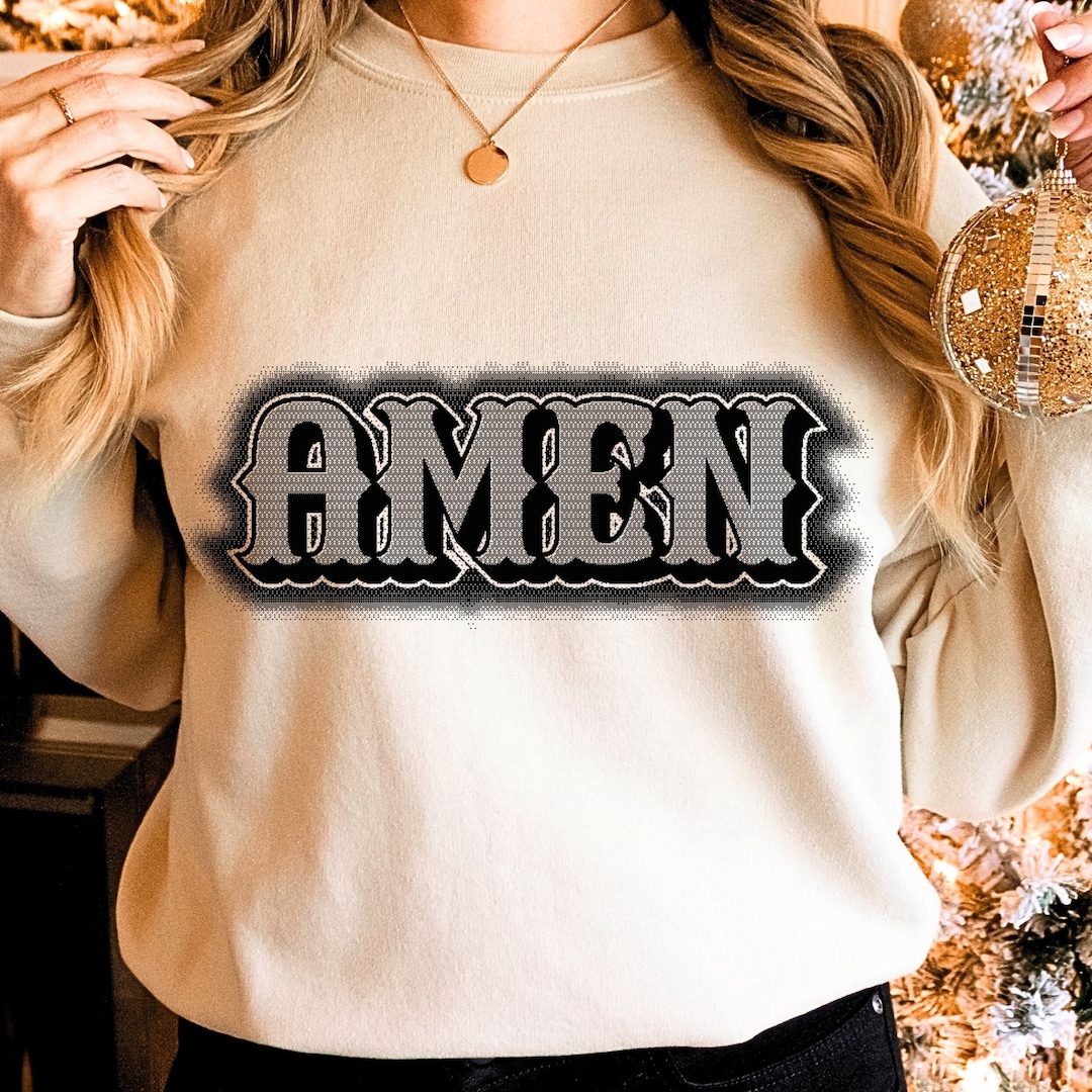 Amen Varsity Svg Png, Amen Graphic Svg, Amen Shirt Design, Jesus Easter Svg, Faith Christian Svg ...