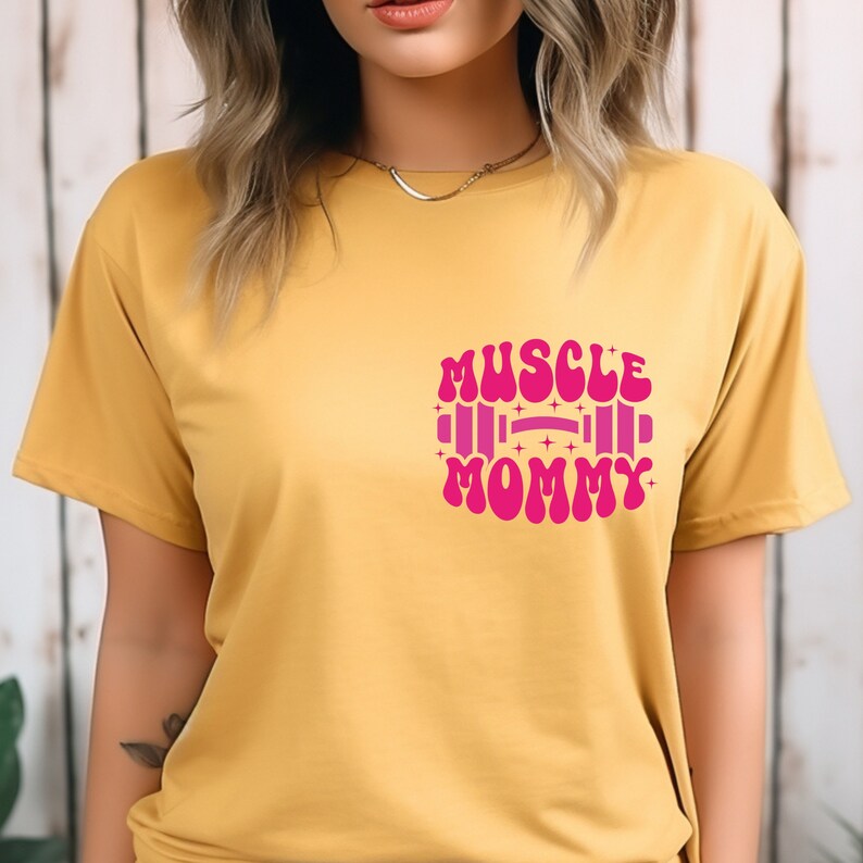 Muscle Mommy Svg ,workout Svg Designs for Shirts, Weightlifting Shirt ...