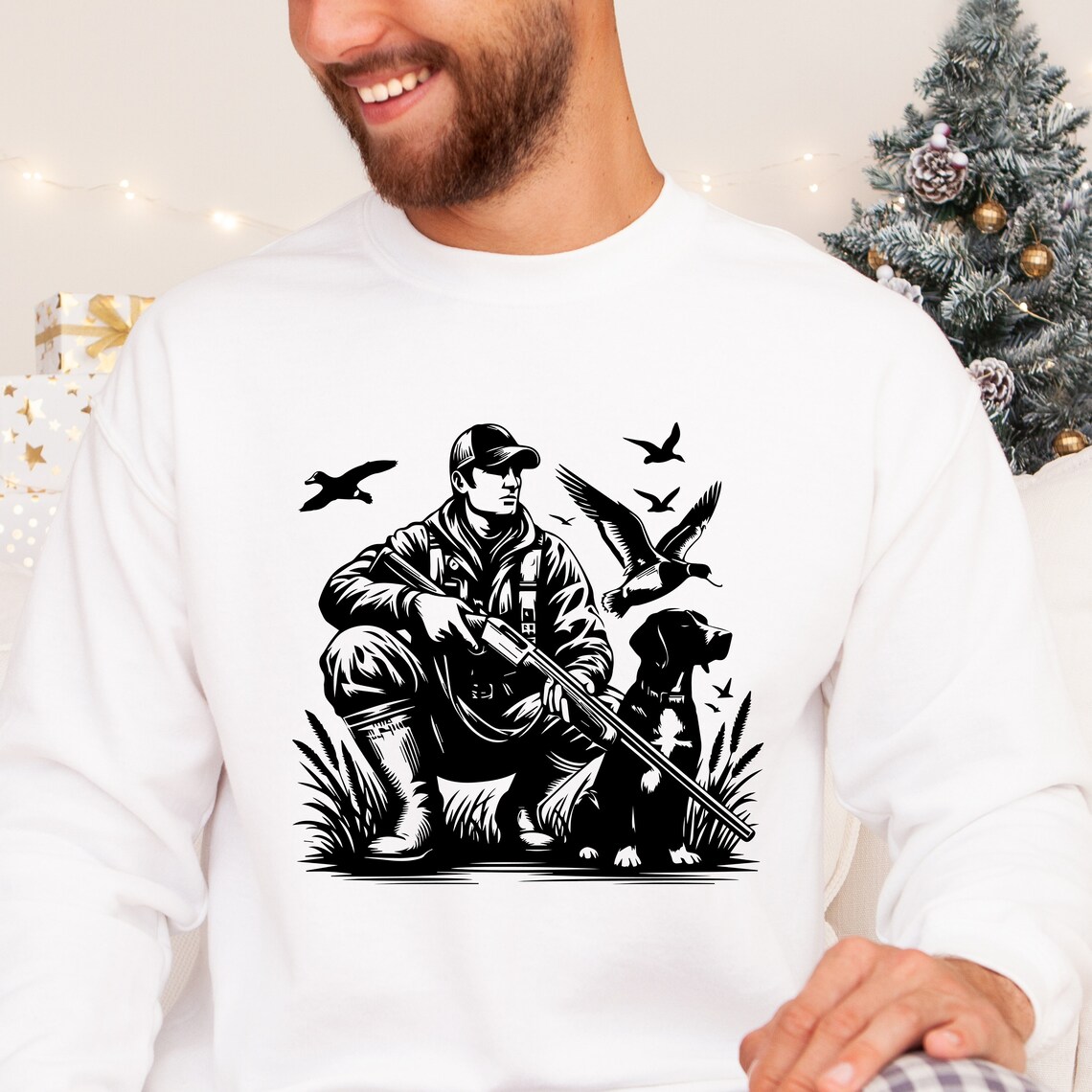 Duck Hunting Svg, Dog Hunts Clipart, Hunter Svg, Outdoor Hunting Cut ...