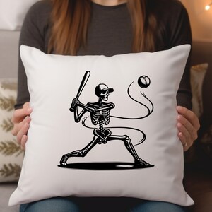 Skeleton Baseball Player Svg, Skeleton Baseball Svg, Baseball Svg ...