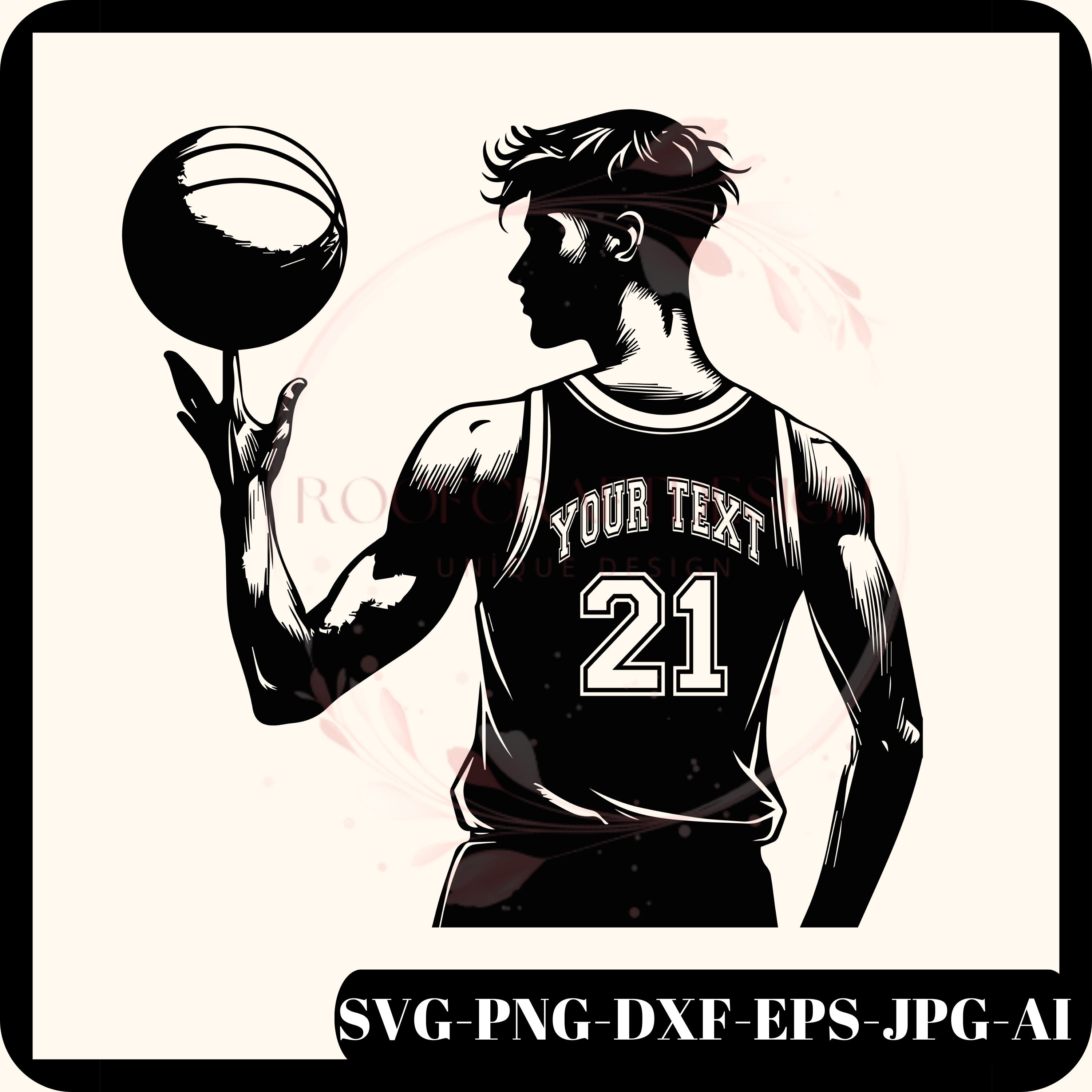 Custom Basketball Svg Basketball Player Svg Basketball Name Basketball ...