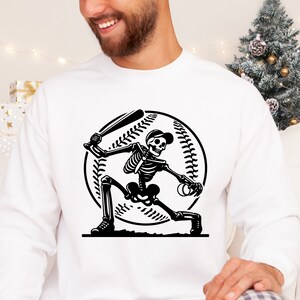 Baseball Svg, Skeleton Baseball Player Svg, Skeleton Baseball Svg ...