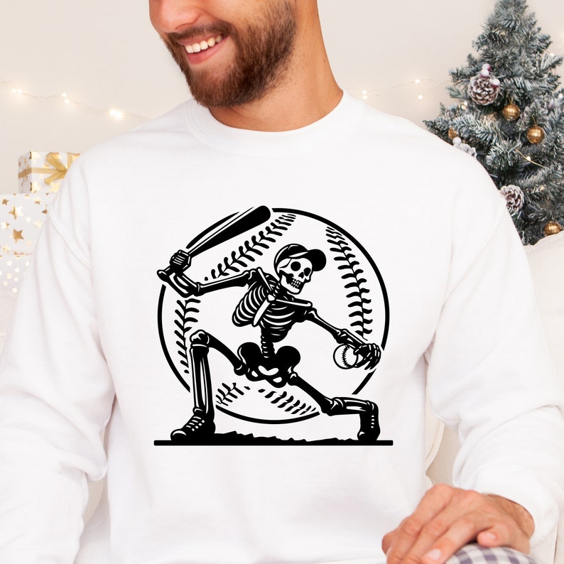 Baseball Svg, Skeleton Baseball Player Svg, Skeleton Baseball Svg ...