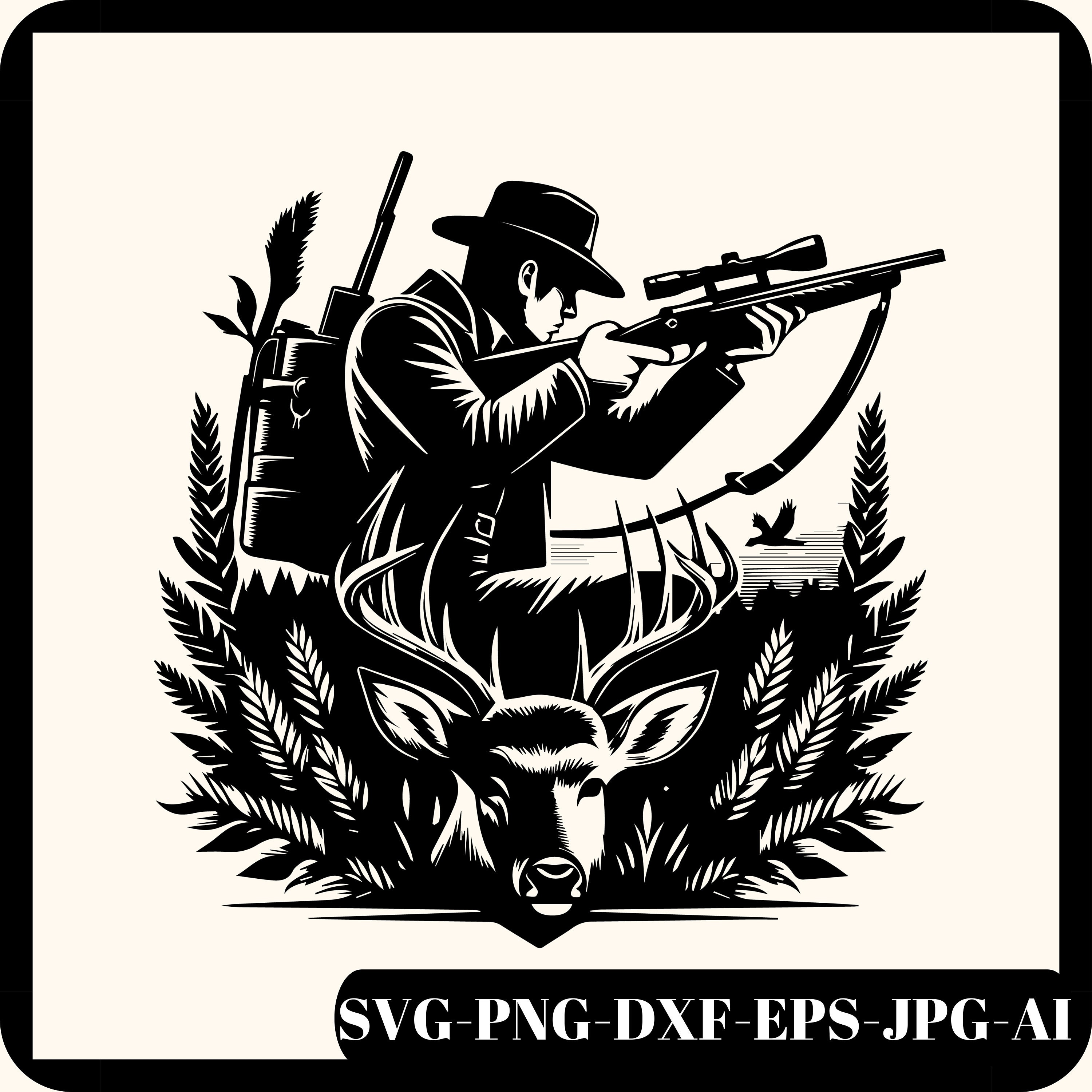 Deer Hunting Png, Hunting SVG, Hunter Svg, Hunt Life Svg, Outdoor Hunt ...