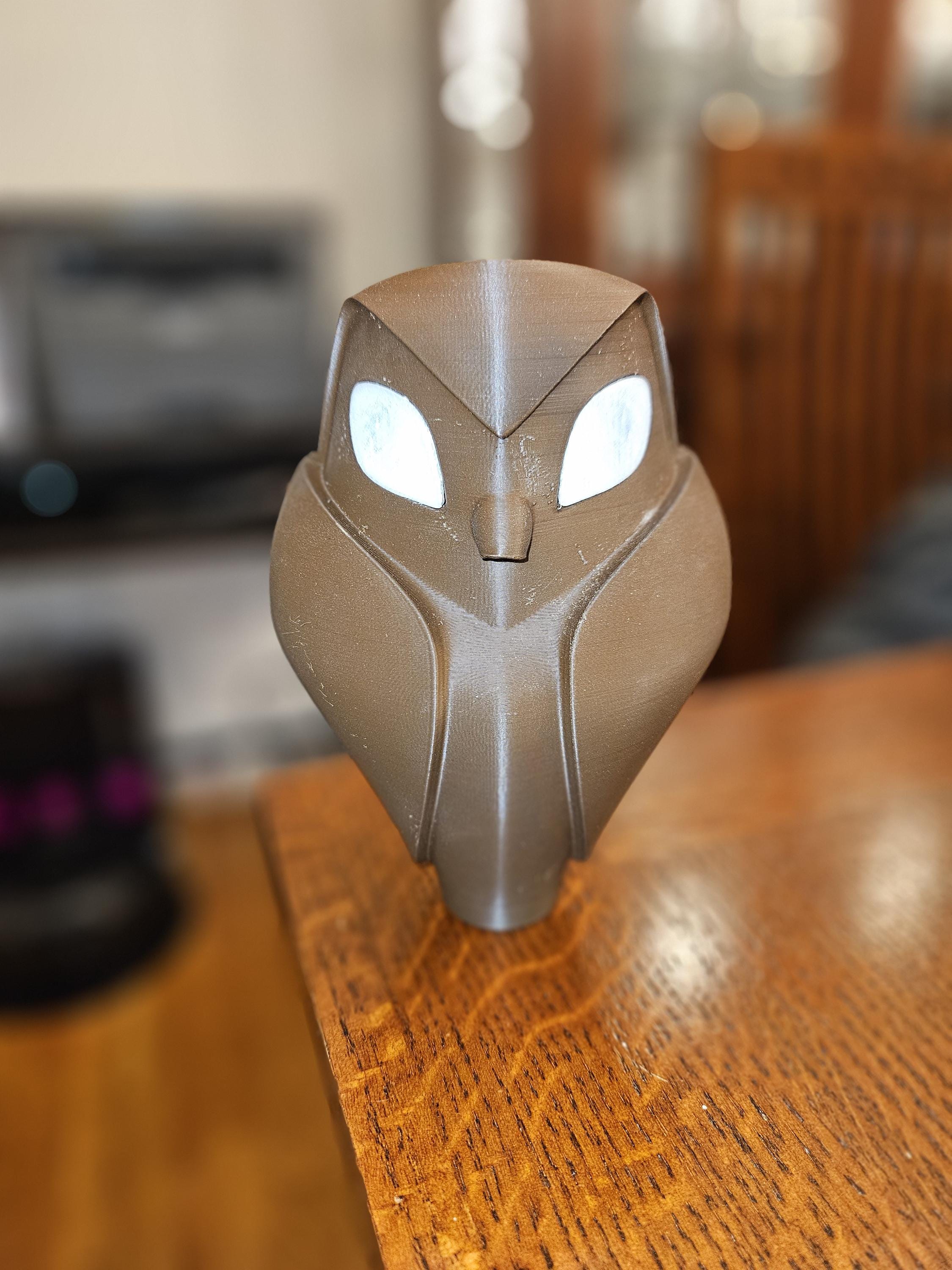 Owlbert 3D Printed Staff Topper With Illuminating Eyes - Etsy