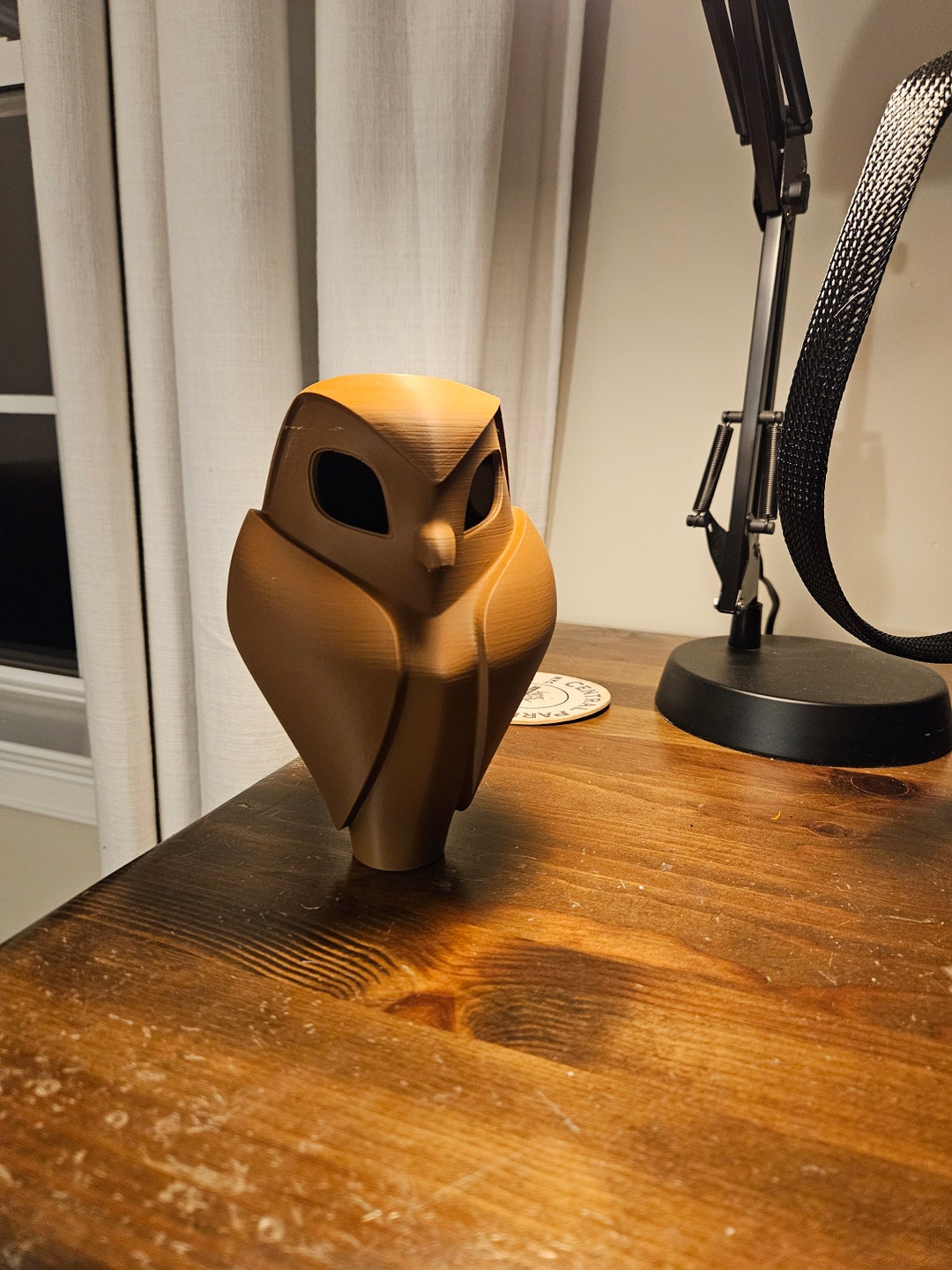 Owlbert 3D Printed Painted Staff Topper - Etsy