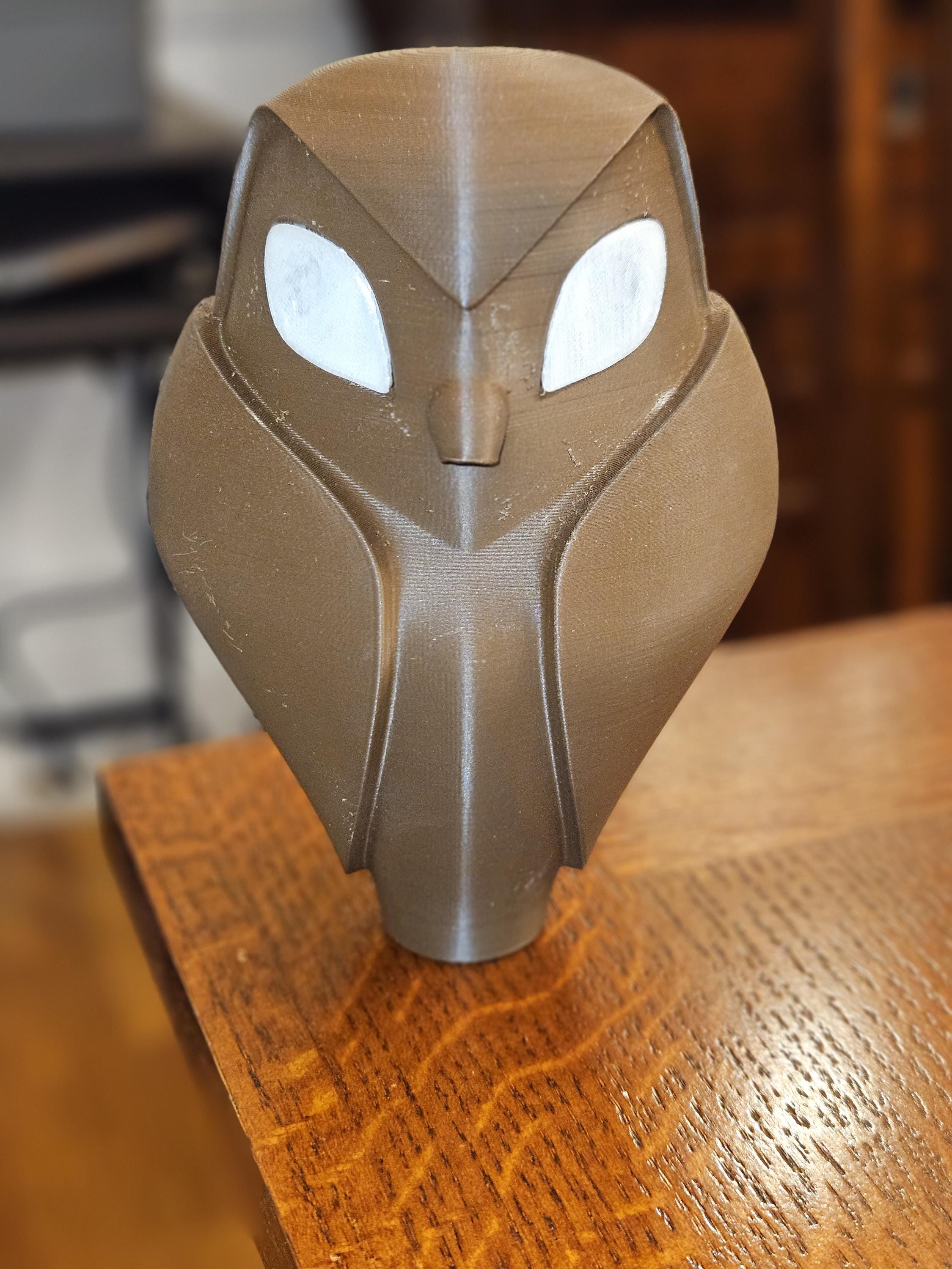 Owlbert 3D Printed Staff Topper With Illuminating Eyes - Etsy