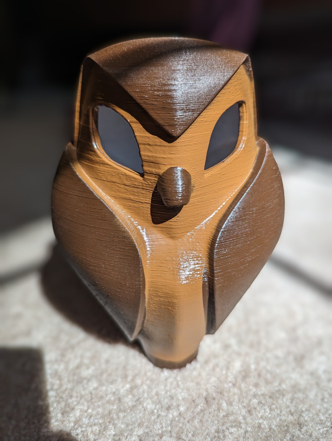 Owlbert 3D Printed Painted Staff Topper - Etsy