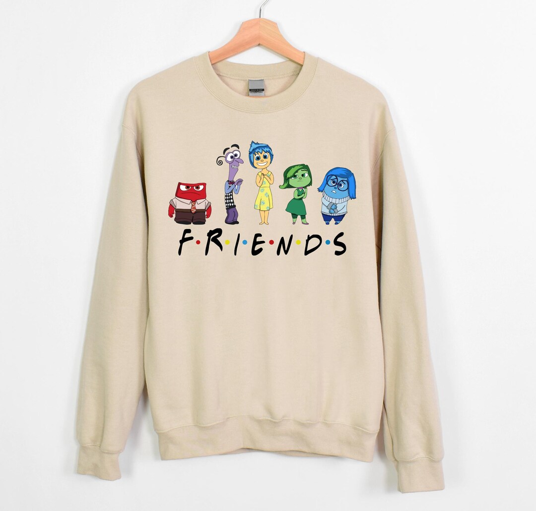Inside Out Characters Shirts Sweatshirts, Anger Fear Joy Disgust Anger ...
