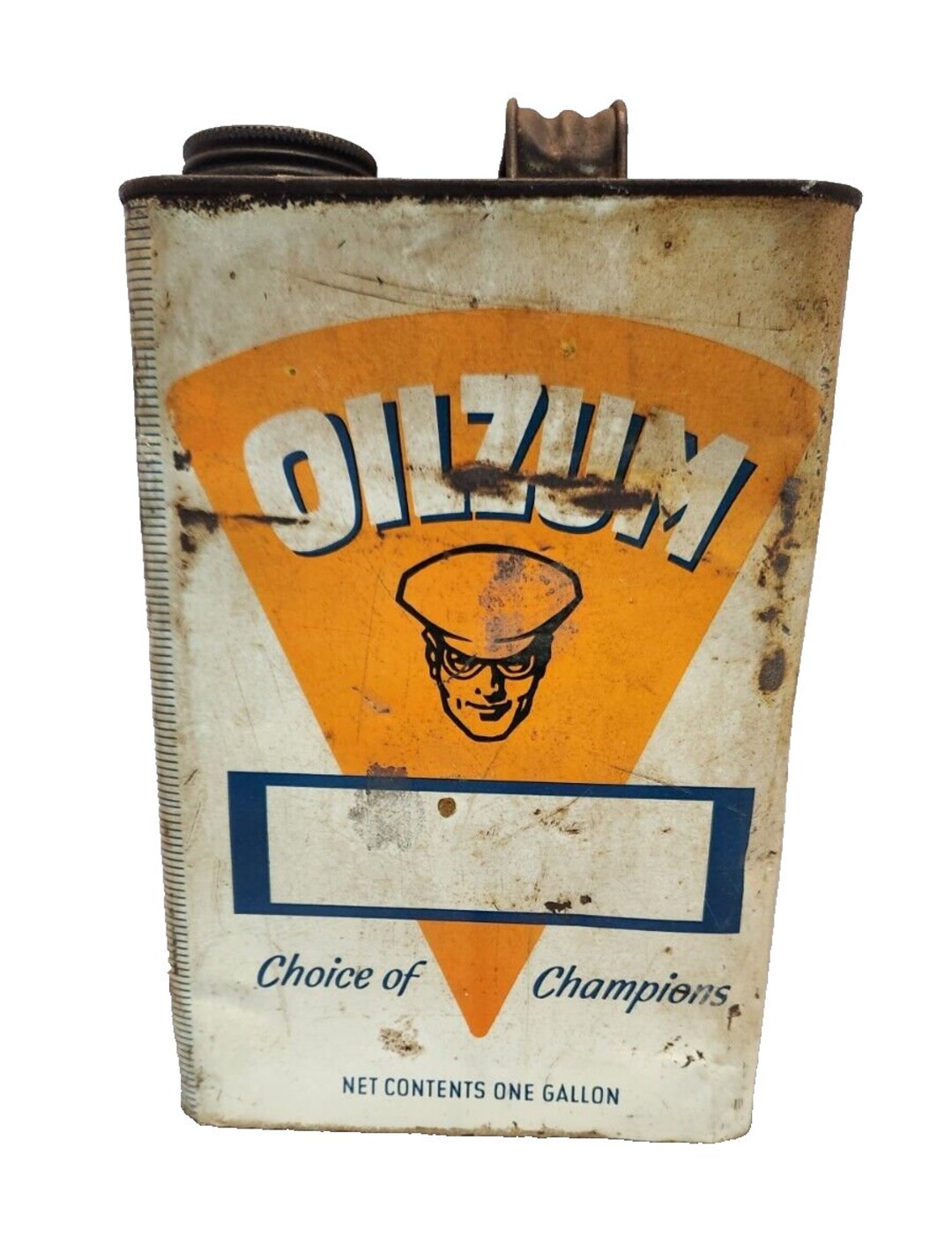 Vintage Oilzum Motor Oil Can, 1-gallon, 1950s Collectible - Etsy