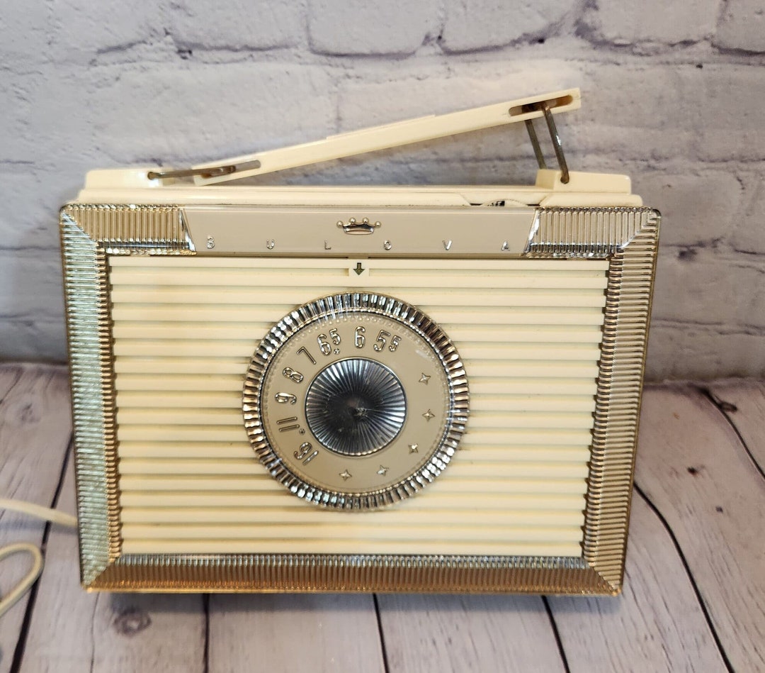 Bulova Companion Portable Vintage Radio Circa 1955 Bulova Companion ...
