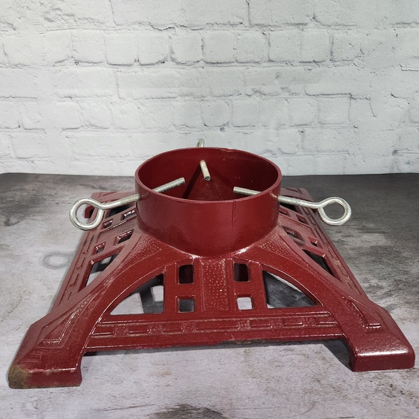 Cast Iron Tree Stand - Etsy
