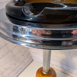 Ornate Vintage MCM Standing Ashtray Made in 50's Decorated With a ...