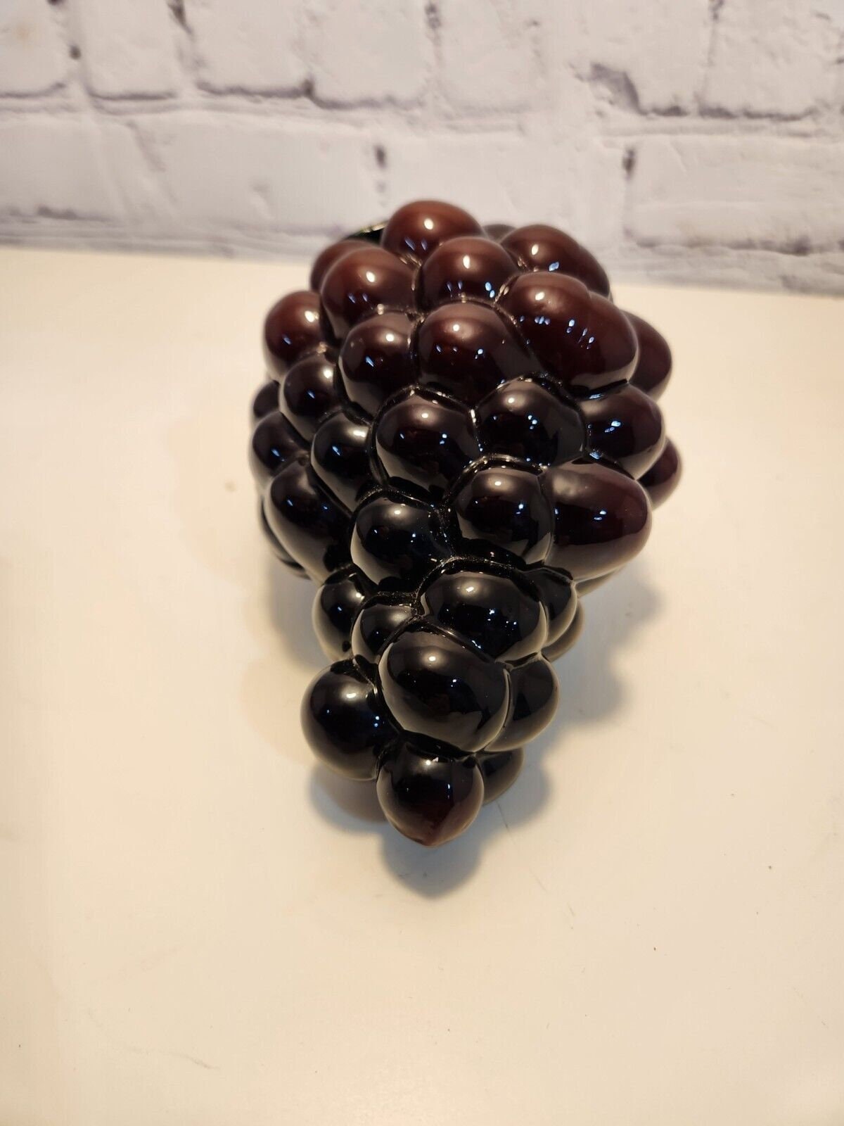 Cluster of Grape Fruit Art Glass Glass Grape Bunch, Murano Style Grapes ...