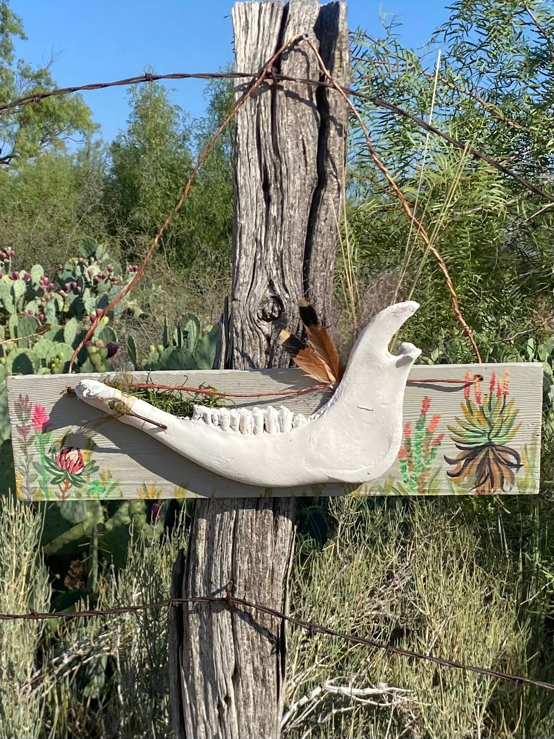 Hanging Jaw Bone - Etsy