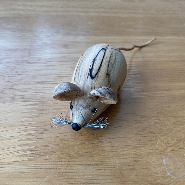 Wooden Mouse - Etsy UK