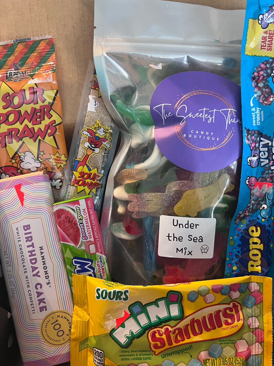 Birthday Candy Box - Etsy