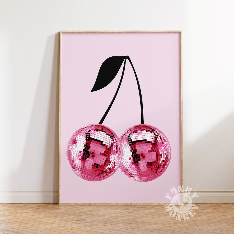 Disco Ball Fruit Art - Etsy