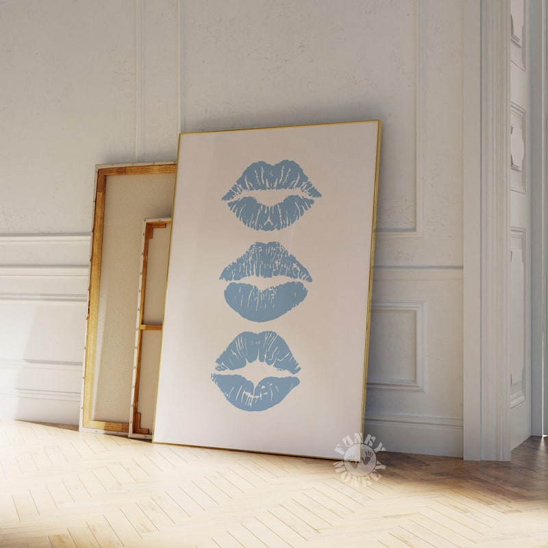 Lip Print - Etsy