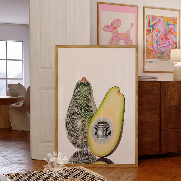 Disco Ball Fruit Art - Etsy
