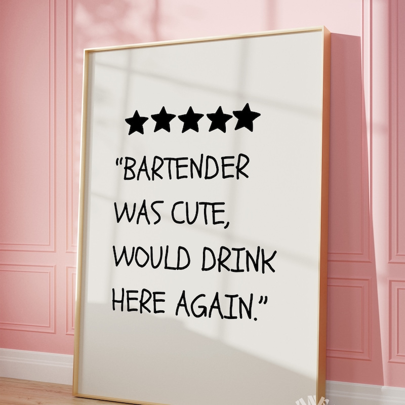 Cute Bar Decor - Etsy